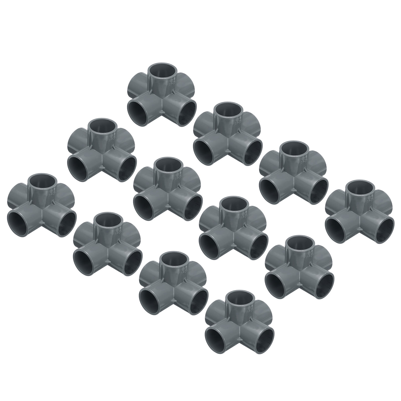 Uxcell PVC Conduit Coupler Elbow Pipe Fittings 32mm 5-Way Elbow Corner ...