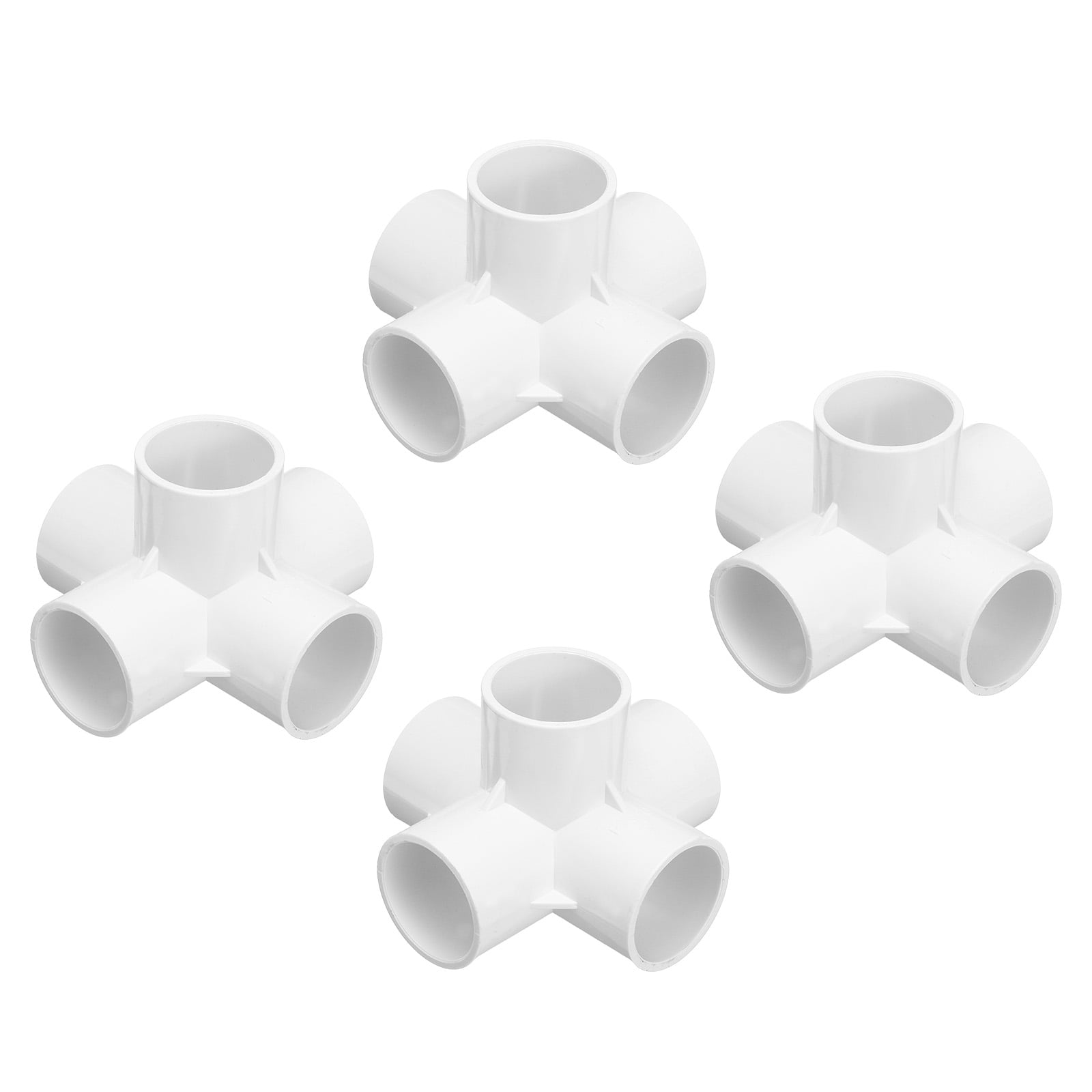 Uxcell PVC Conduit Coupler Elbow Pipe Fittings 40mm 5-Way Elbow Corner ...