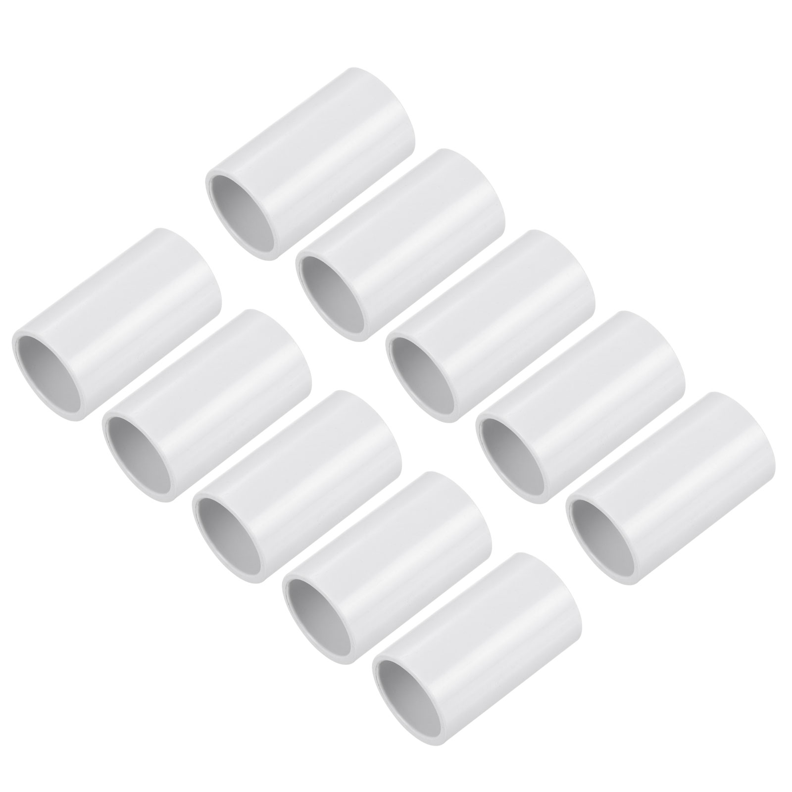 Uxcell PVC Conduit Coupler Straight Fittings 20mm Terminating Hose ...