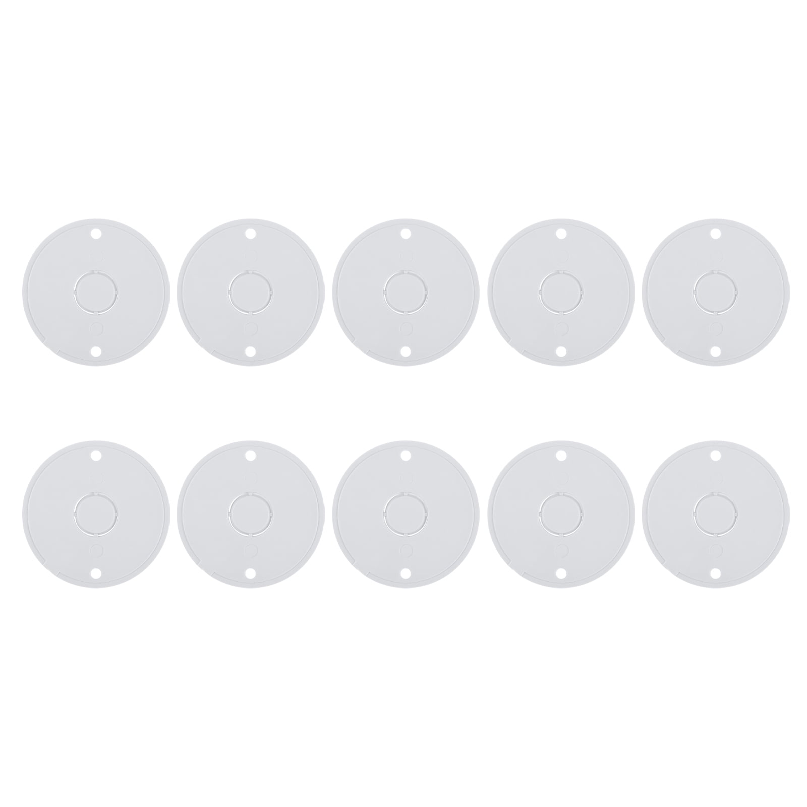 Uxcell PVC Conduit Lid Round Junction Box Cover 65mm OD Waterproof ...