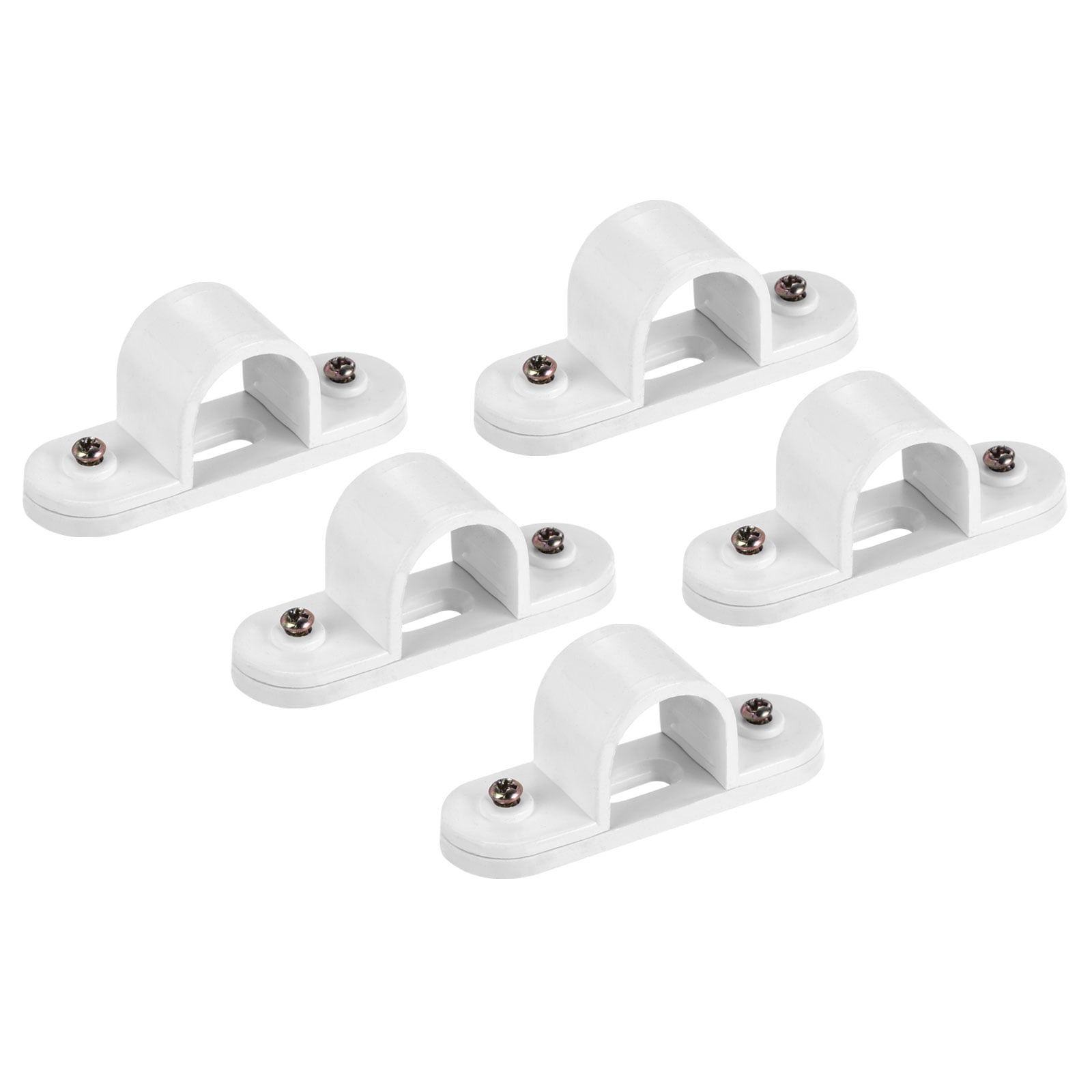 Uxcell PVC Conduit Saddle Pipe Clip 20mm Securing Conduit Hose with ...