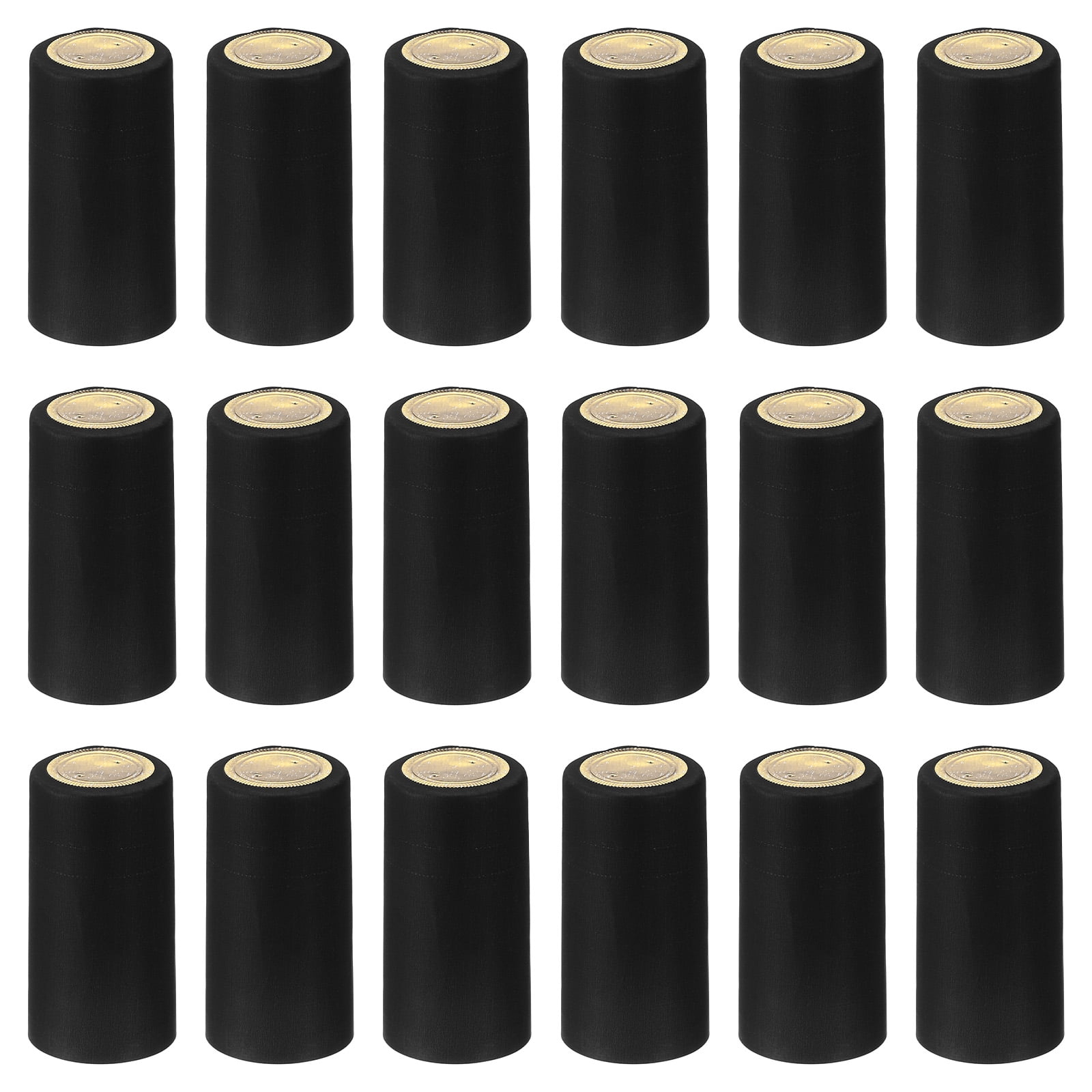 Uxcell PVC Heat Shrink Cap with Tear Tab for Wine Bottle, 60 Pcs ...