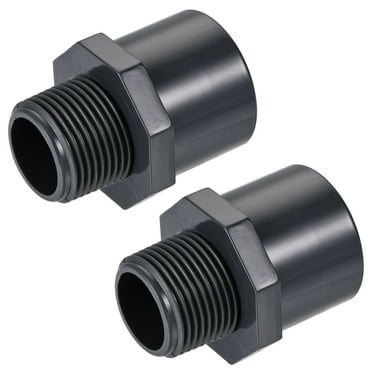 Uxcell 1/8PT Female to M10 Male Thread 50mm Iron Extension Hex Pipe ...