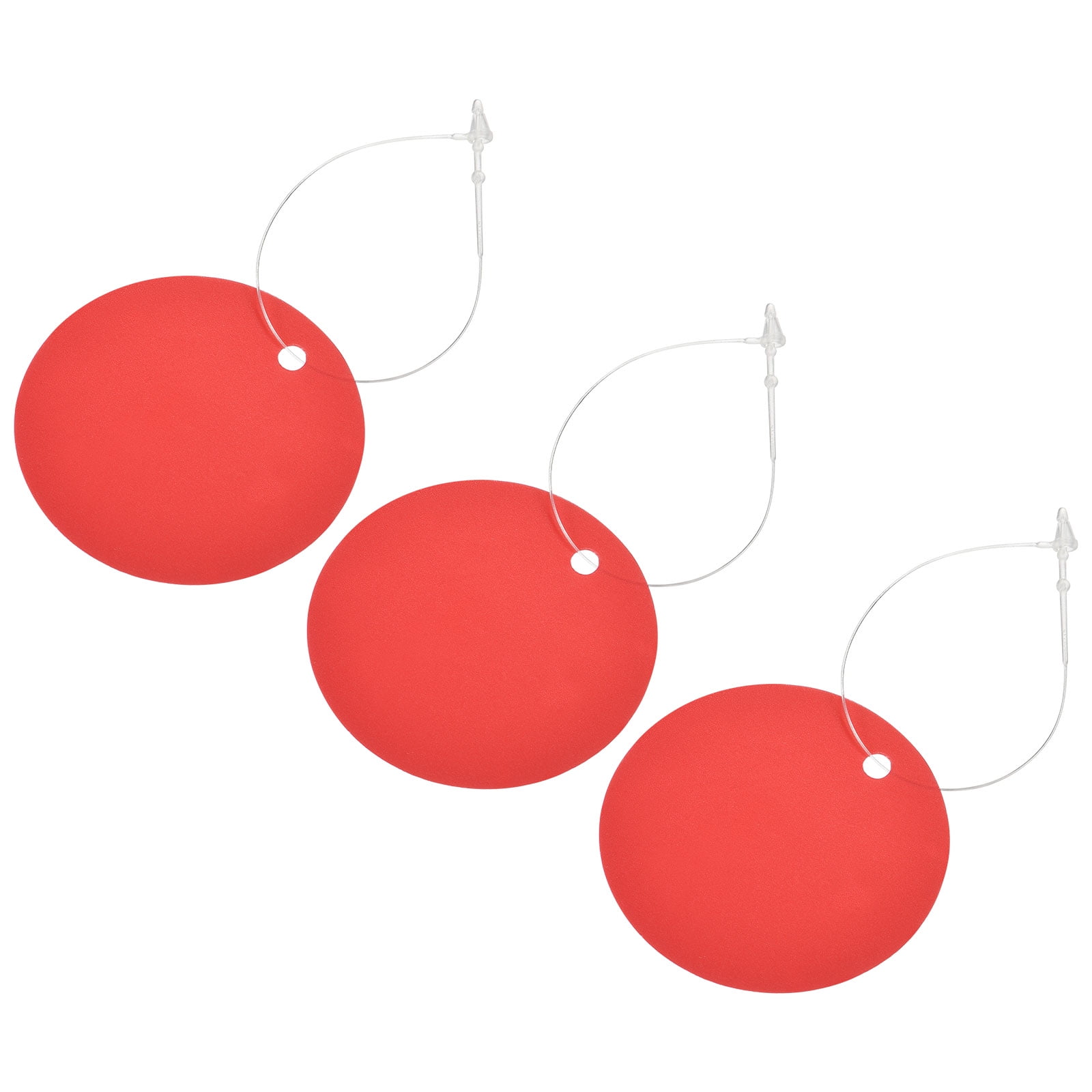 Uxcell PVC Plant Hanging Labels with String 5cm Dia, Red 50 Pack ...