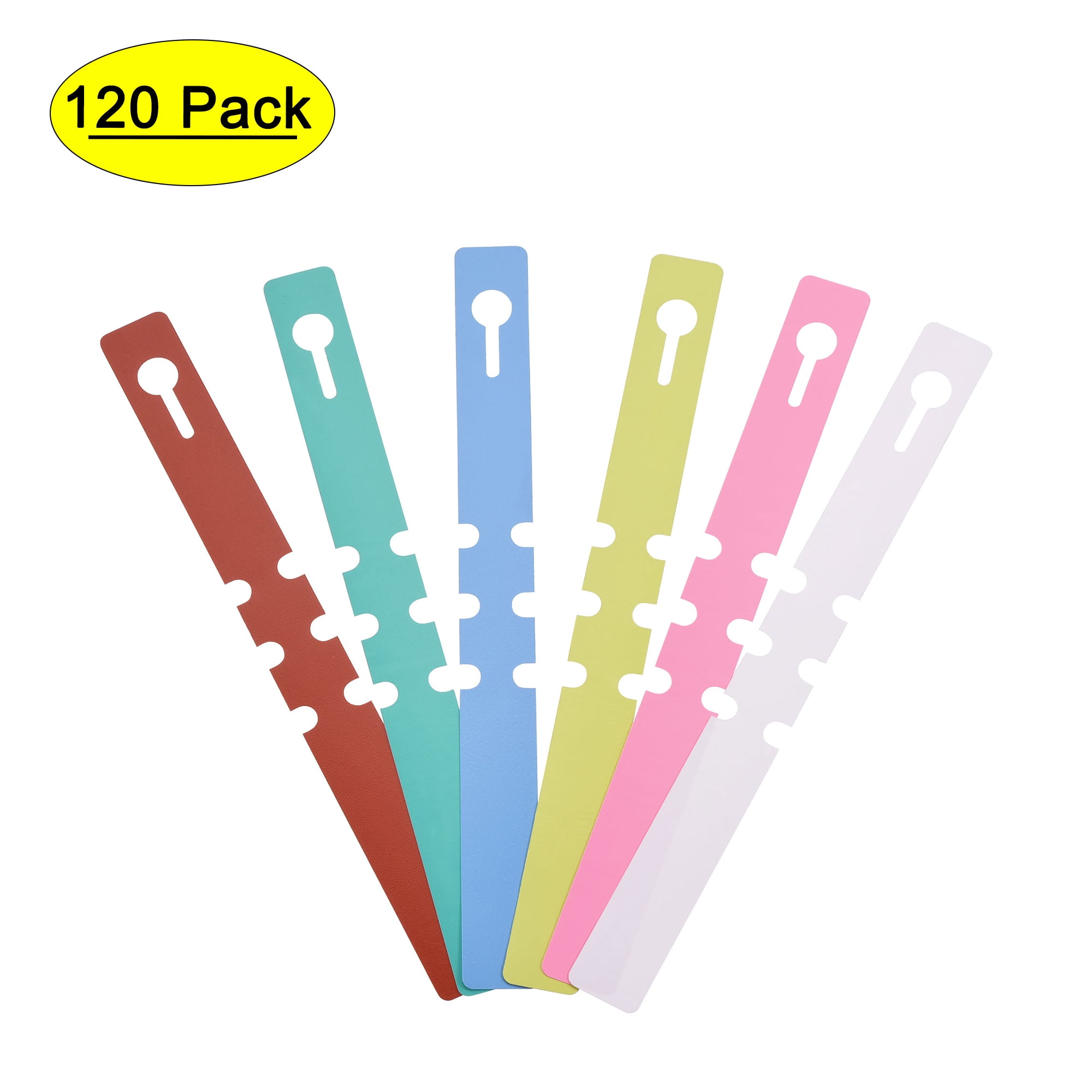 Uxcell PVC Plant Label Stake 21 x 2 cm Water Resistant for Garden 6 ...