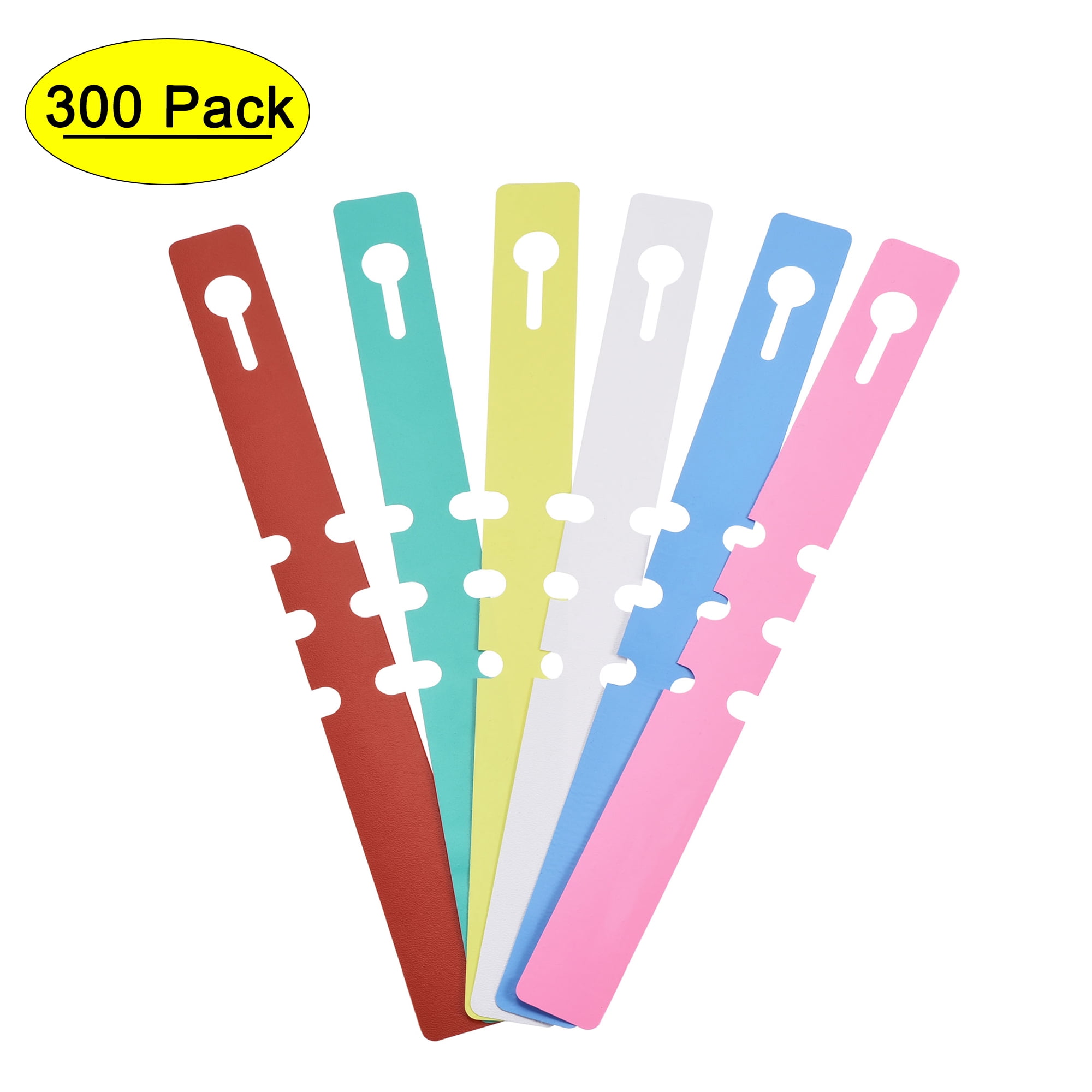 Uxcell Plant Label Stake 21 x 2 cm Water Resistant for Garden 6 Color ...