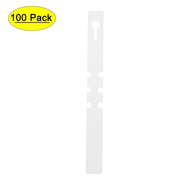 Uxcell PVC Plant Label Stake 21 x 2 cm Water Resistant for Garden White ...