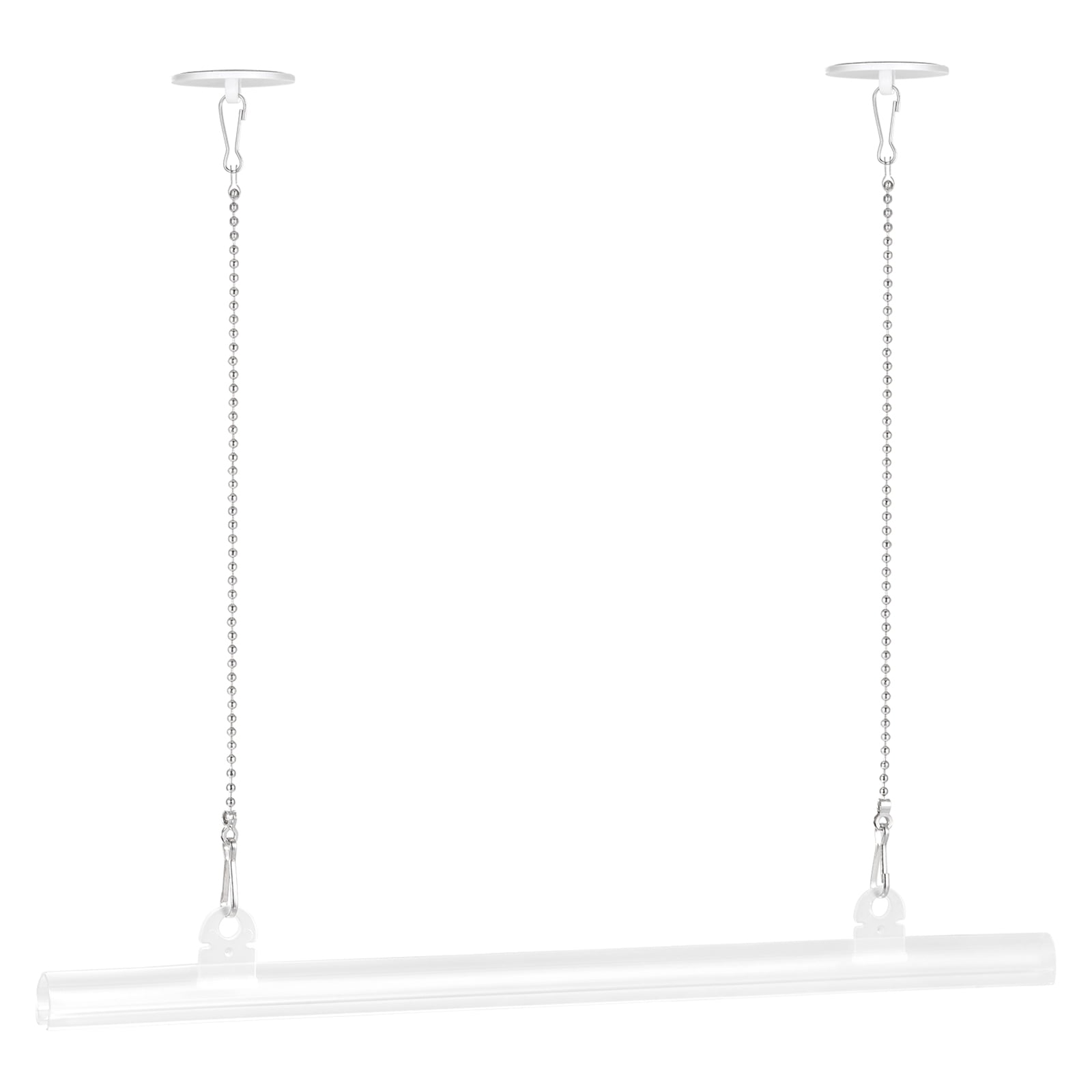 Uxcell PVC Poster Hanger Rail Poster Strip Bar 12inch Clear 2 Sets ...