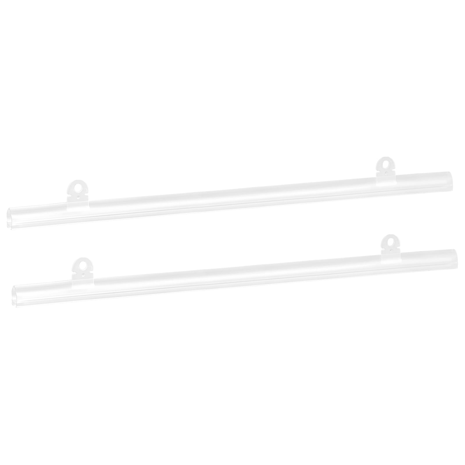 Uxcell PVC Poster Hanger Rail Poster Strip Bar 35cm/14inch with Clips ...