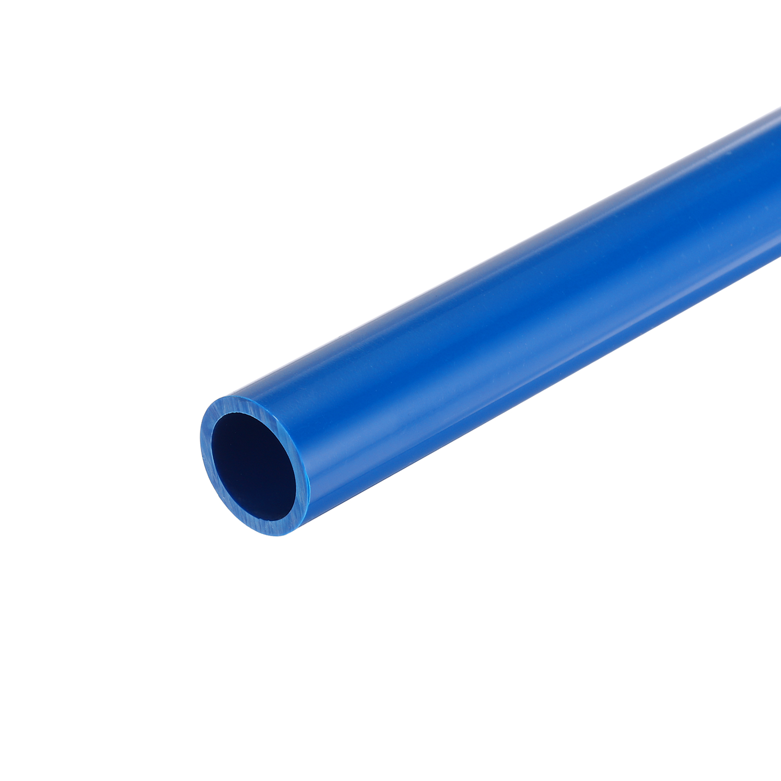 Uxcell PVC Rigid Round Pipe 16mm ID 20mm OD 650mm Blue, High Impact ...