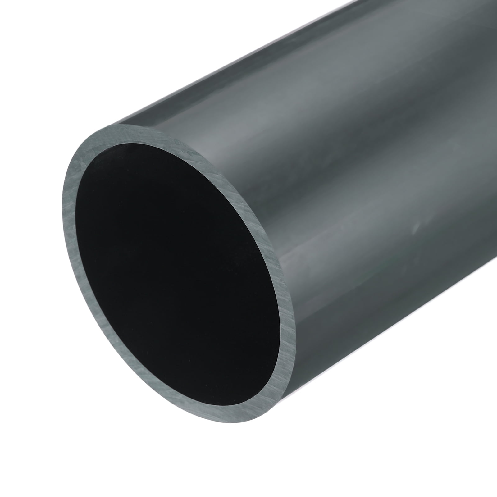 Uxcell PVC Rigid Round Pipes High Impact for Water Pipe,Crafts,Cable ...