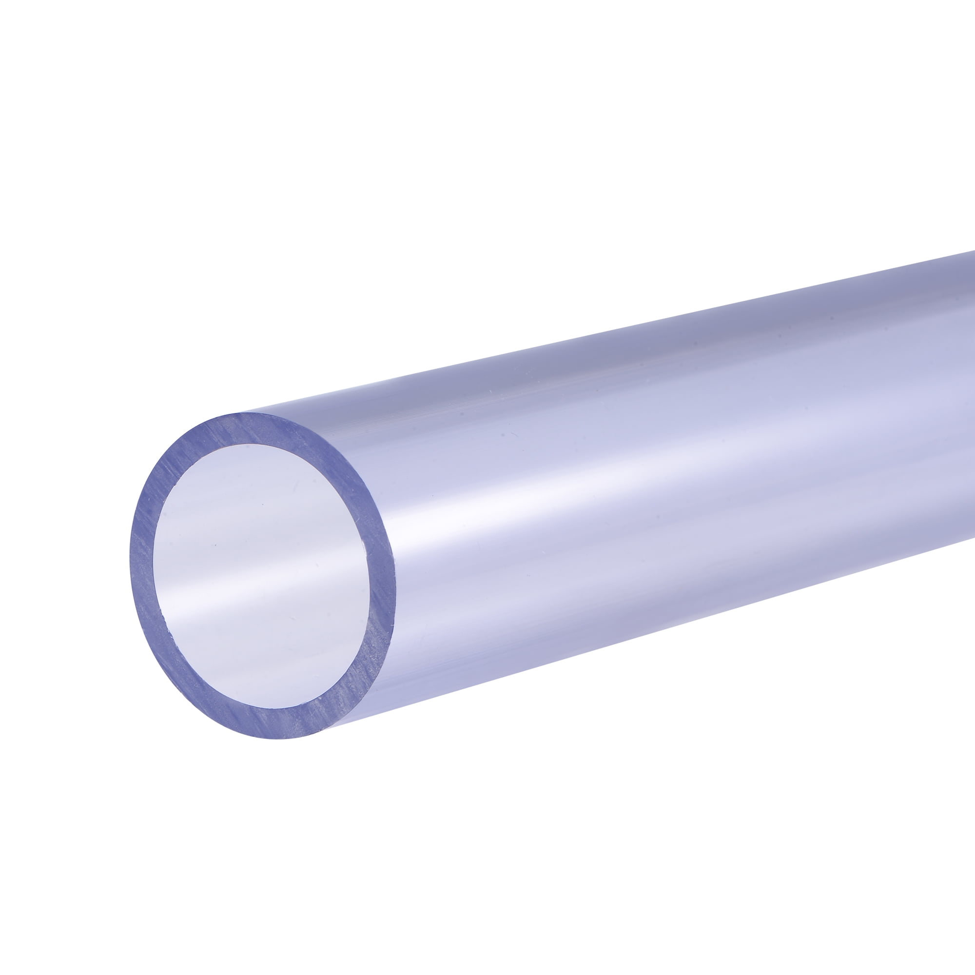 Uxcell Rigid Round Pipes High Transparency for Water Pipes,Crafts ...