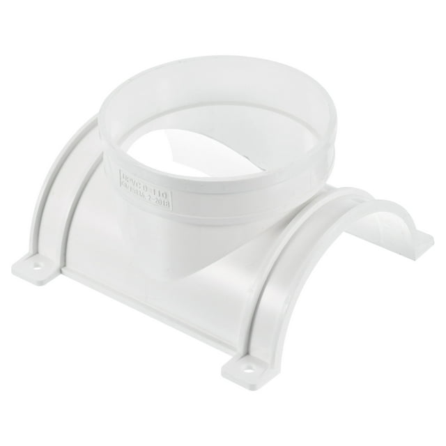Uxcell PVC Water Pipe 3-Way 110x110mm ID Saddle Tee Kit Fitting ...