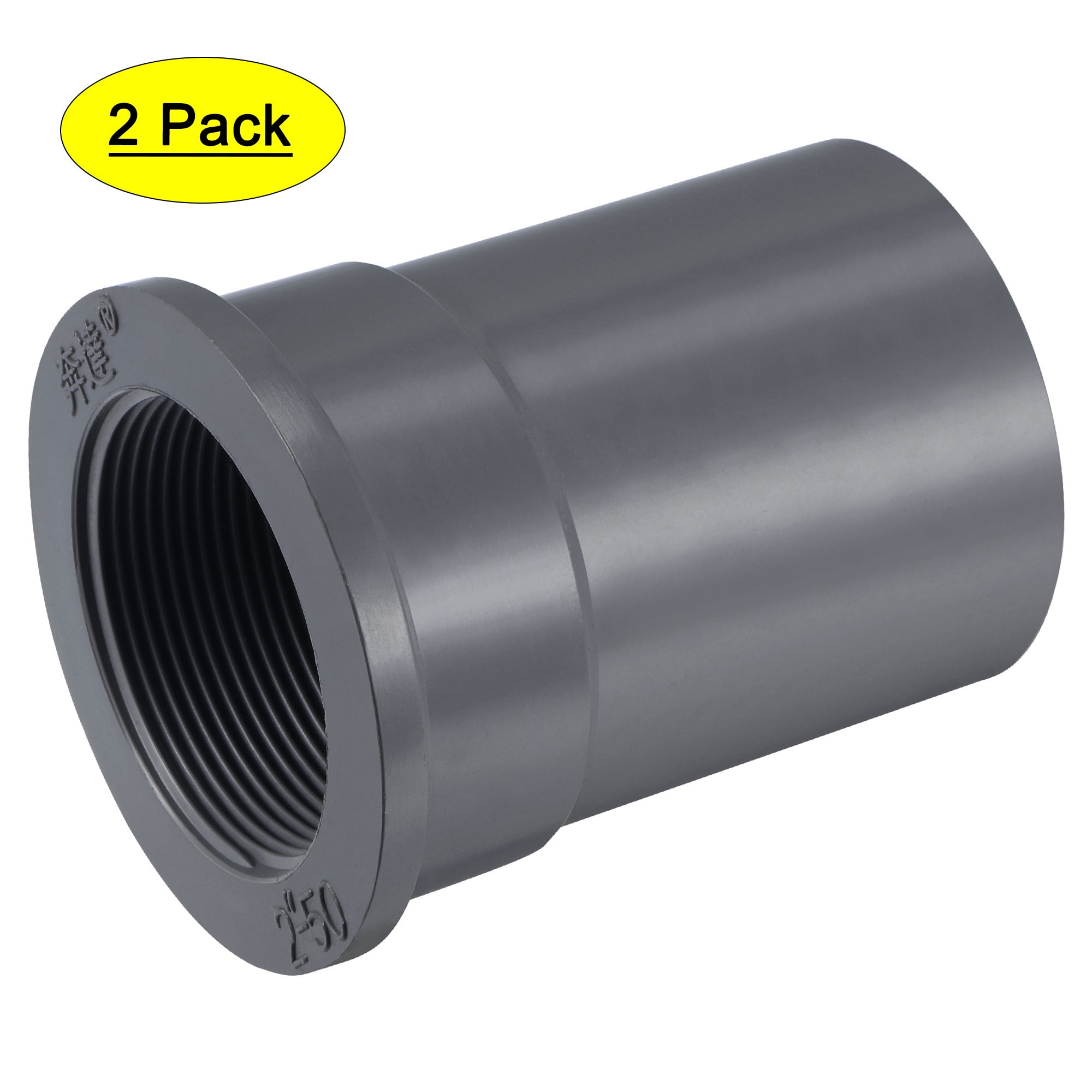 Uxcell Water Pipe Connectors G Female Thread ID DN Straight Tube ...