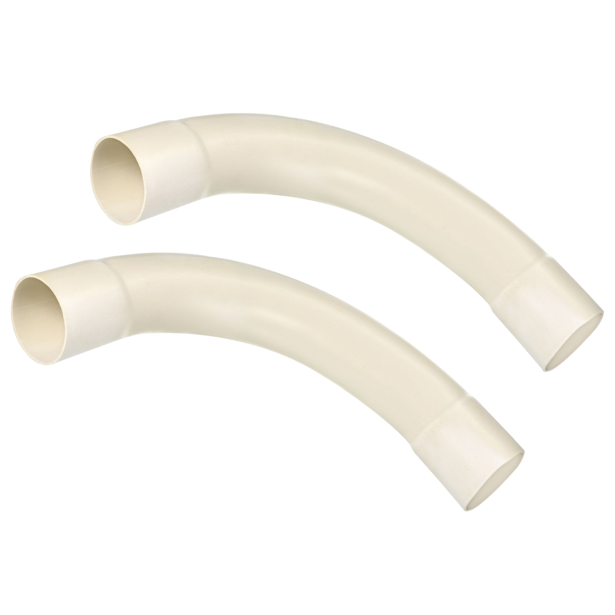Uxcell PVC Water Pipe Elbow Fitting 50mm ID 320mm Length Tube Connector ...