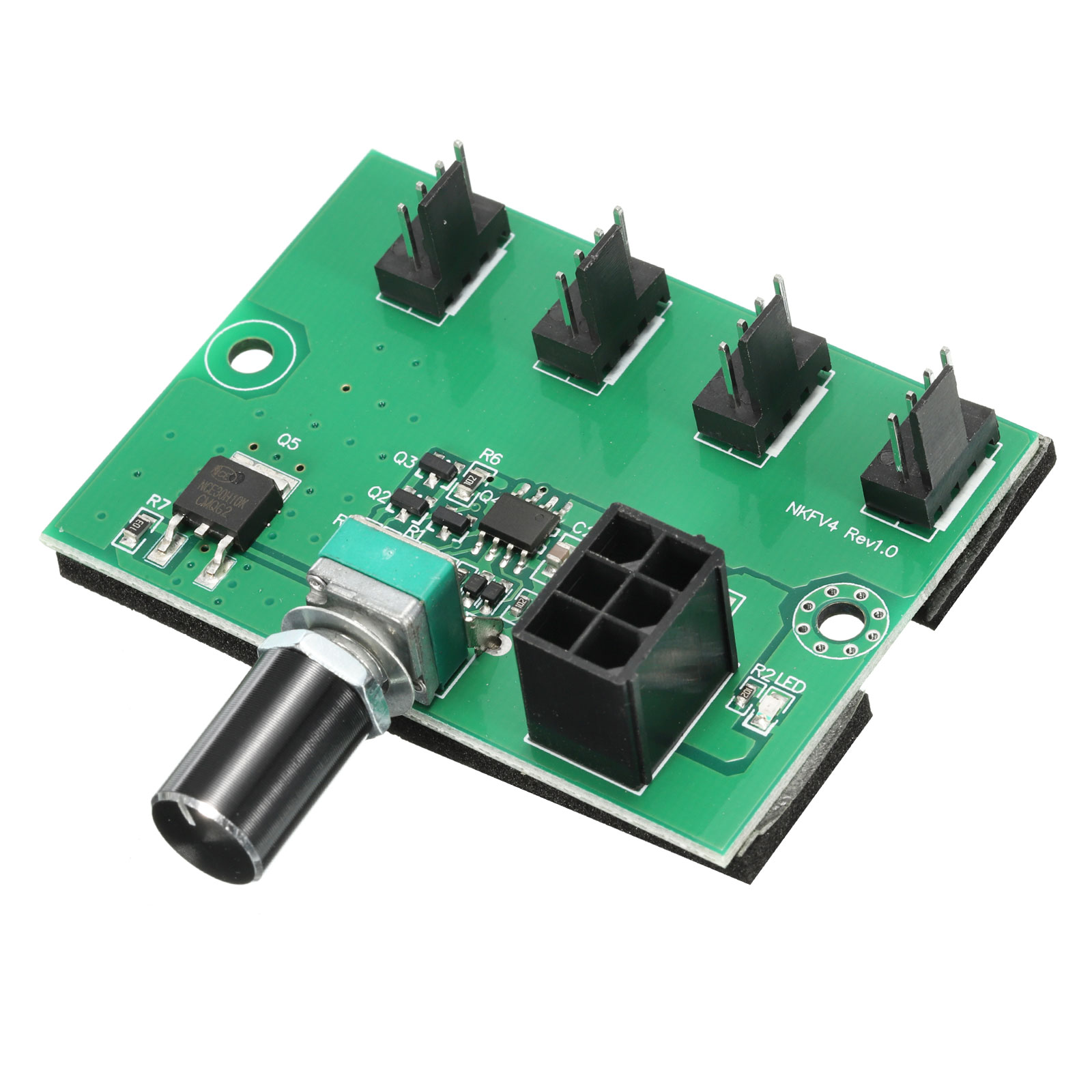 Uxcell PWM Driver Module, 2 Pin 3 Pin 4 Pin Cooling Fan Hub with 6 Pin ...