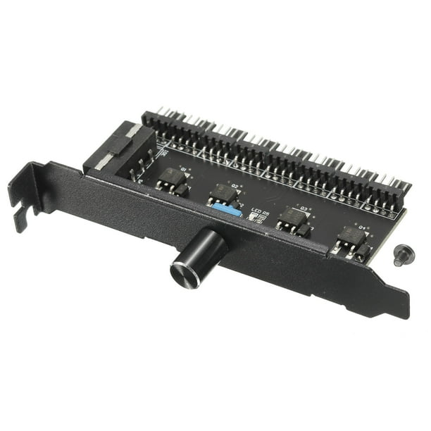 Uxcell PWM Driver Module, 3 Pin 4 Pin 12V PCI Cooling Fan Hub 8 Way ...