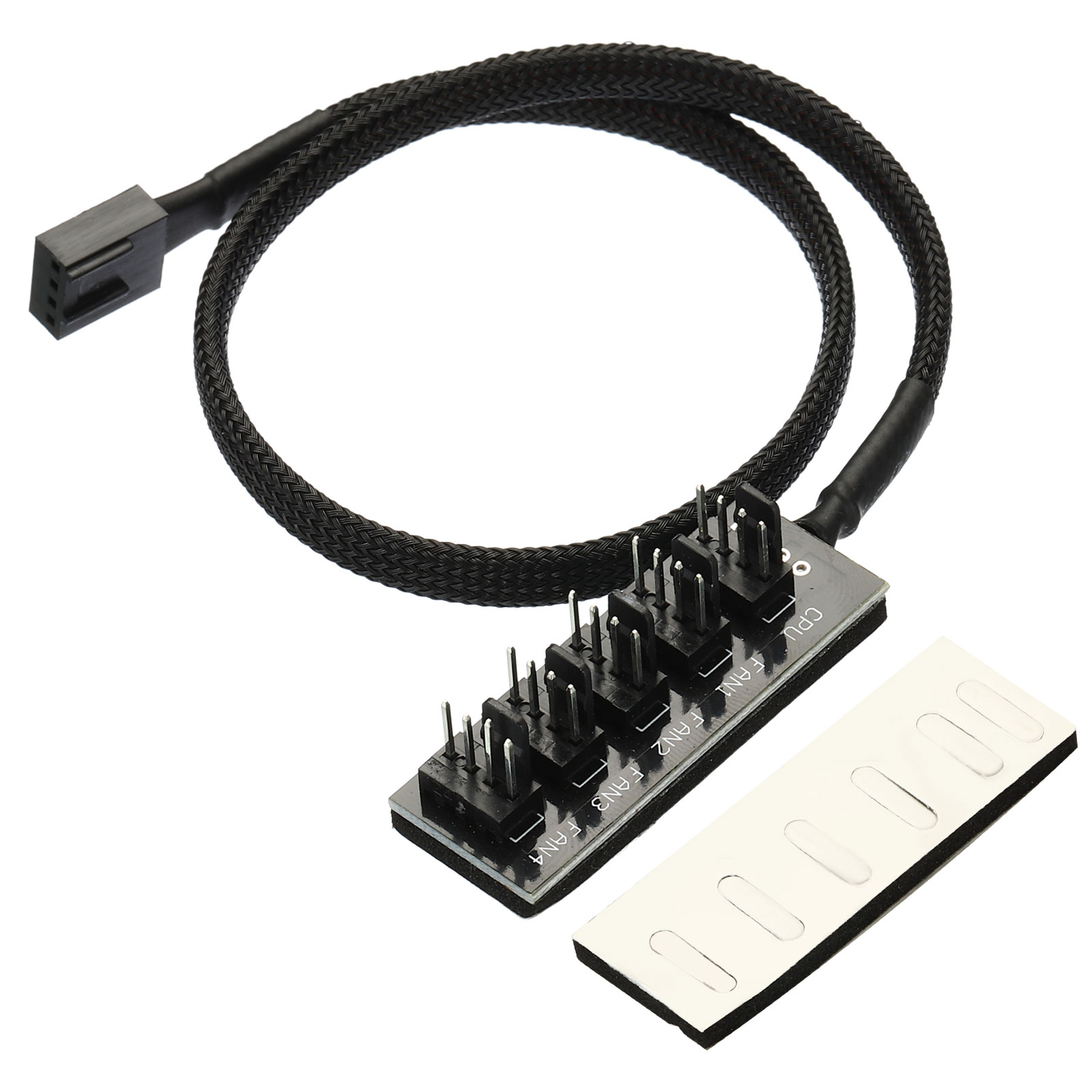 Uxcell PWM Fan Splitter Cable 4 Pin Female to 4 Pin Male 11.8" PC Fan ...