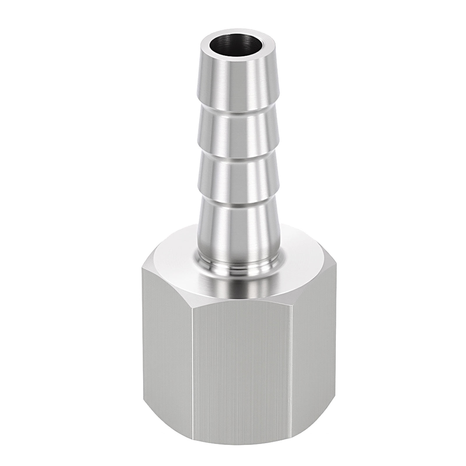 Uxcell Pack of 5, 304 Stainless Steel Hose Barbs Fittings 1/2" Hose ...