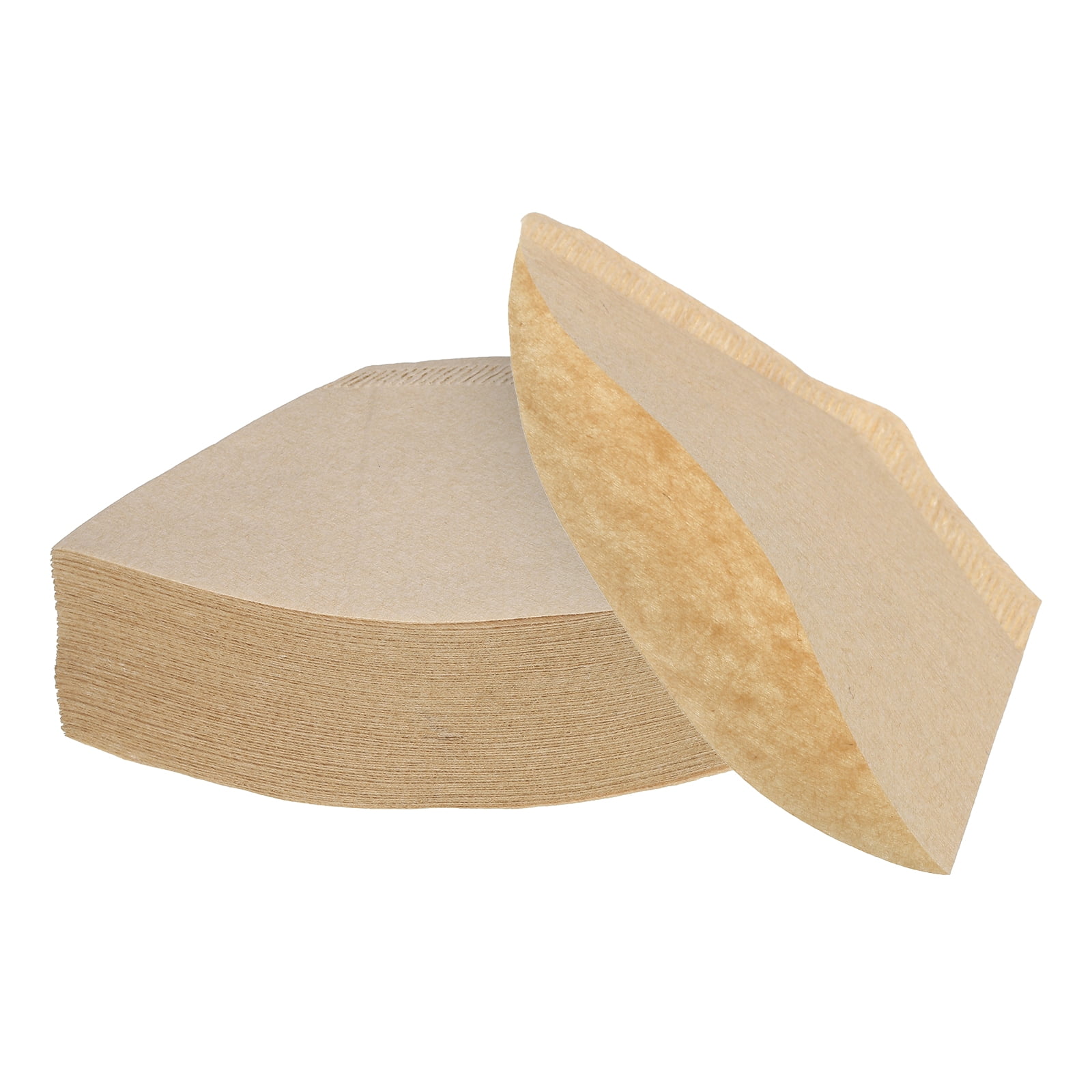 Uxcell 1-2 Cup Cone Coffee Filter, Brown Paper Filters, 3.94x4.13 Inch ...