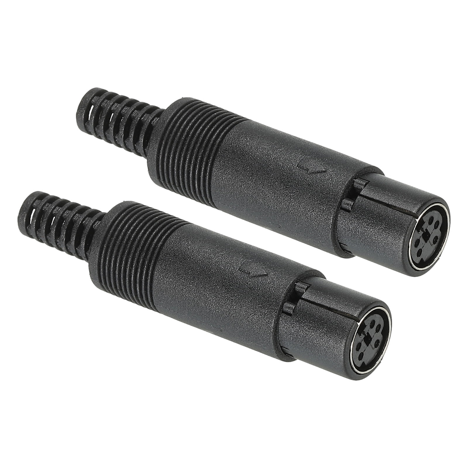 Uxcell Pack of 2 S Video DIN Mini Female Socket 5 Pin Signal ...