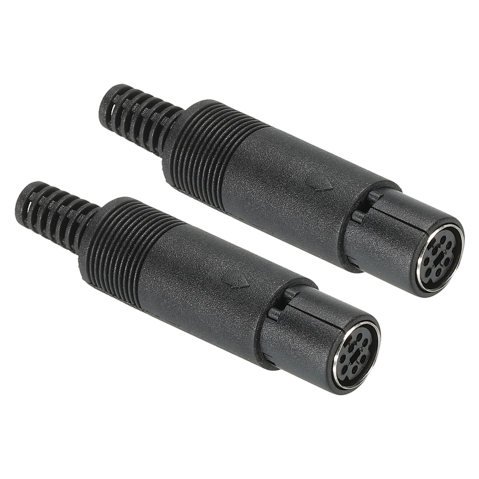 Uxcell Pack of 2 S Video DIN Mini Female Socket 7 Pin Signal ...