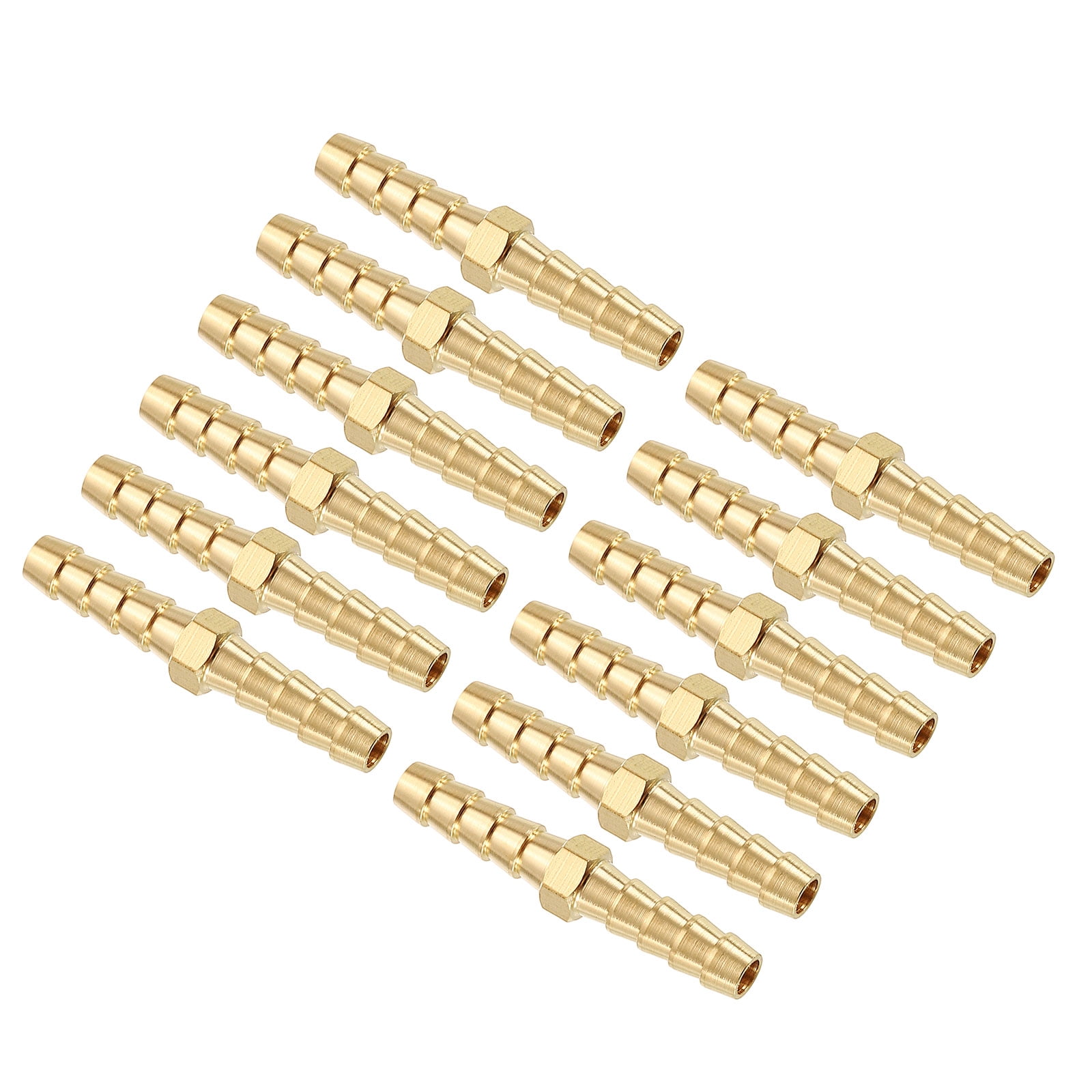 Uxcell Pack of 30 Brass Hose Barb Fittings 1/2" Hose Barb to 1/2" NPT Male Fittings - Walmart.com