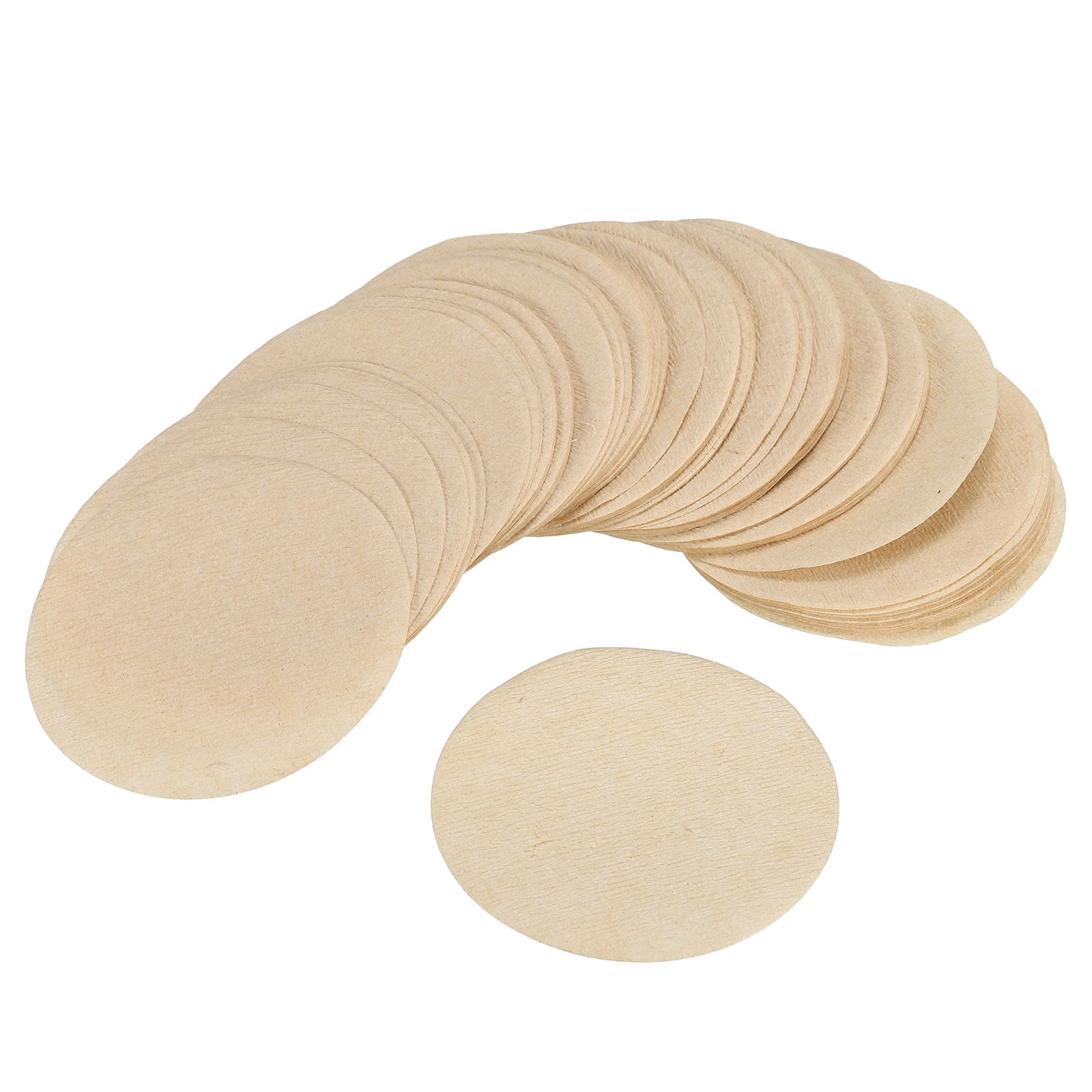 Uxcell Pack of 400 Disk Coffee Filter Disposable Round Paper 1 to 2 Cup ...
