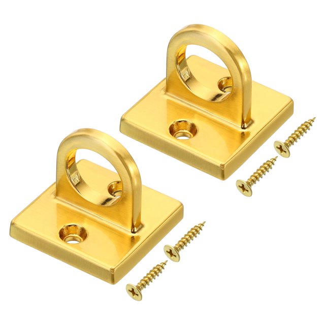 Uxcell Pad Eye Plate U Hooks Metal Ceiling Hook Wall Mount Loop with ...