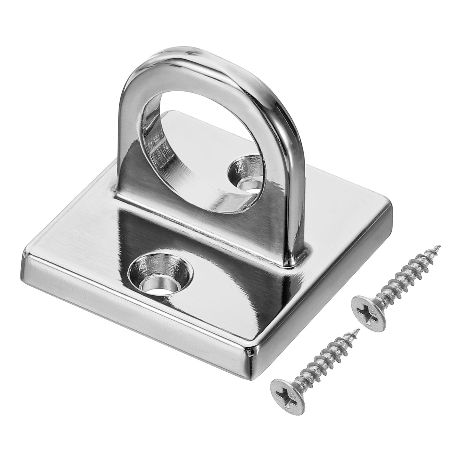 Uxcell Pad Eye Plate U Hooks Metal Ceiling Hook Wall Mount Loop with ...