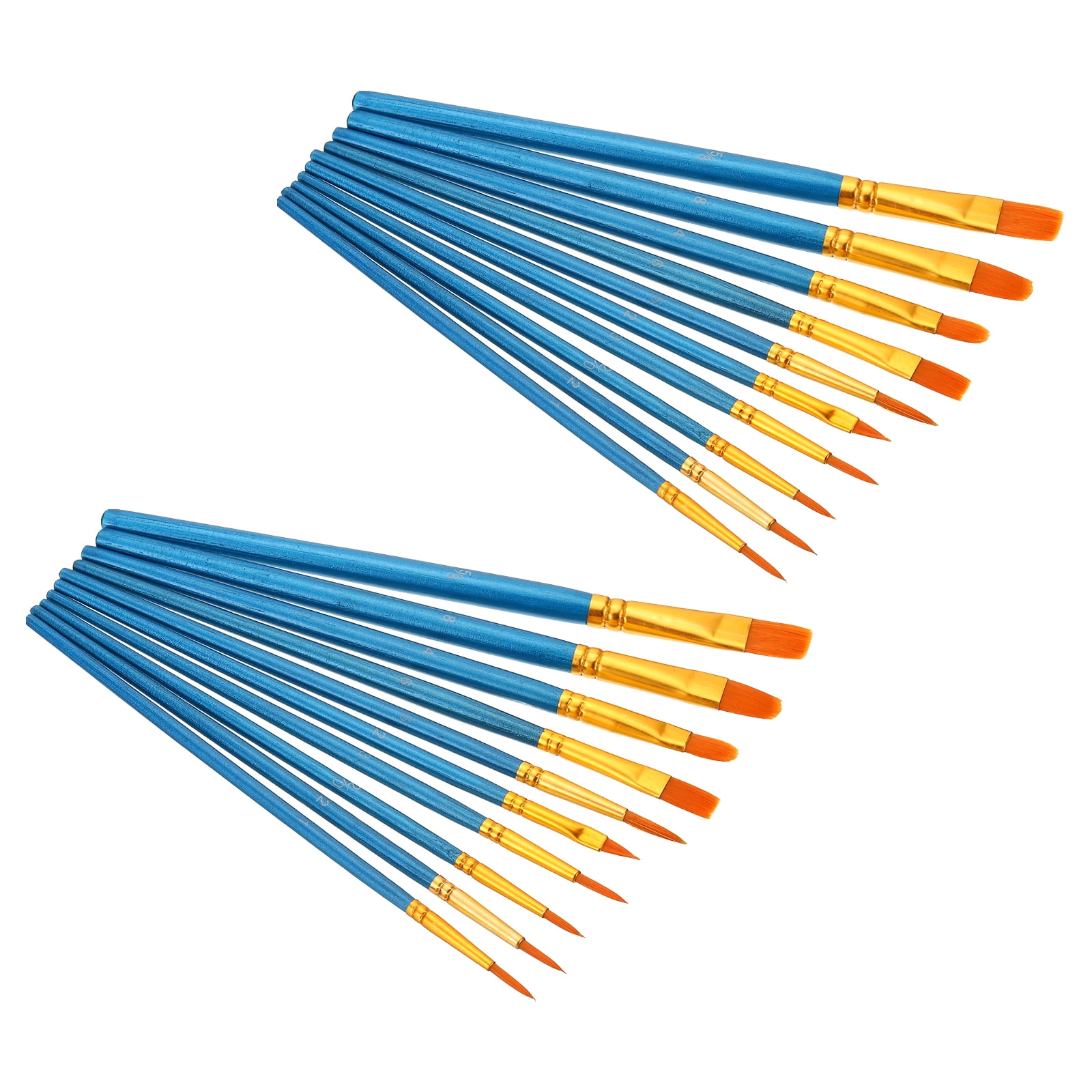 Uxcell Paint Brushes, 60 Pcs Painting Set,Small Professional Craft ...