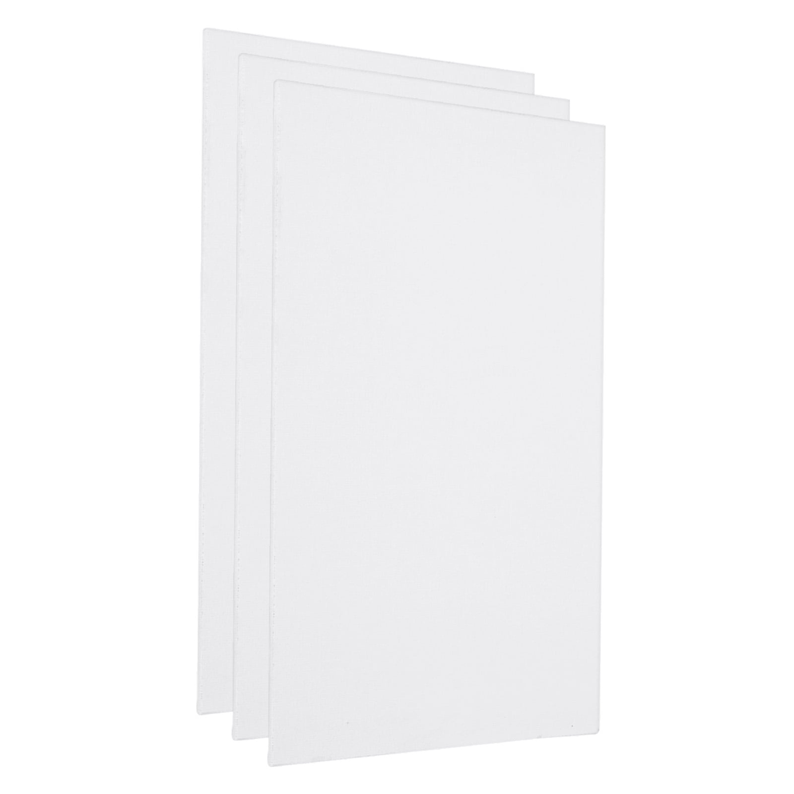 Uxcell Paint Canvases for Painting, 3 Pack 16x12 Inch Square Wood Frame ...