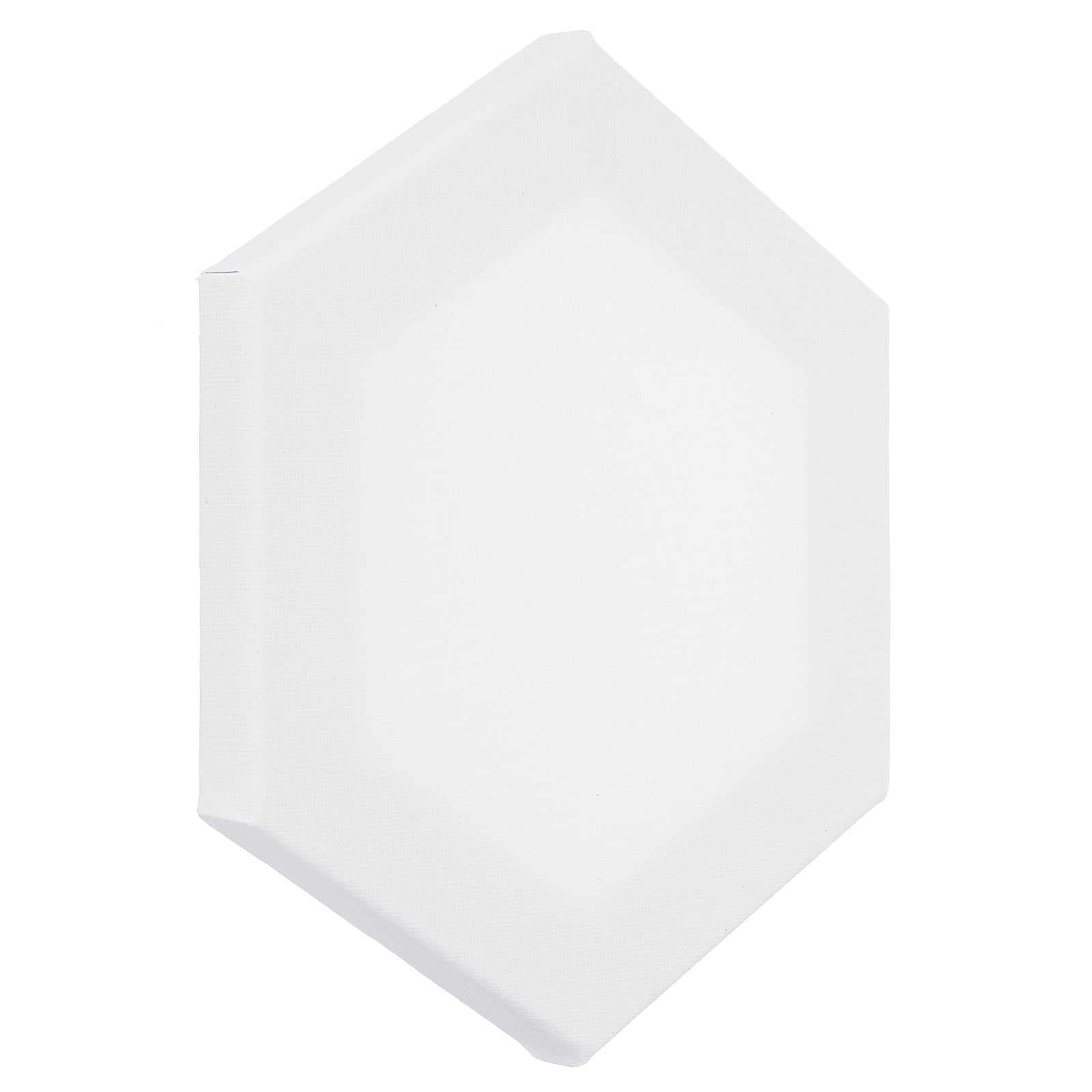 Uxcell Paint Canvases for Painting, 3 Pack 8x7 Inch Hexagon Wood Frame ...