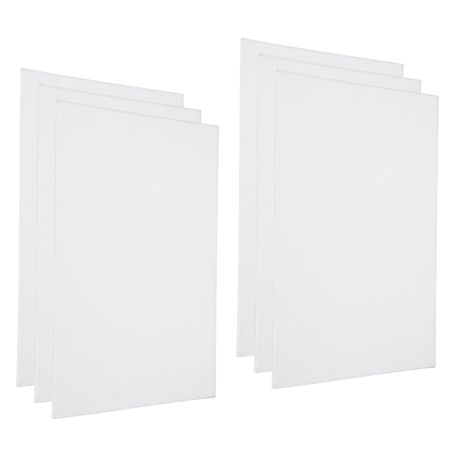Uxcell Paint Canvases for Painting, 6 Pack 12x12 Inch Square Wood Frame ...