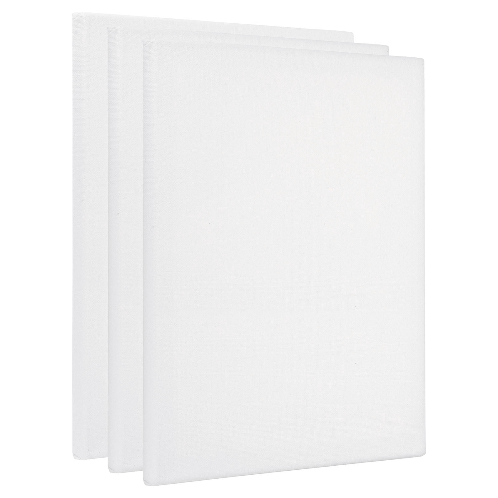 Uxcell Paint Linen Canvases for Painting, 3 Pack 16x12 Inch Square Wood ...