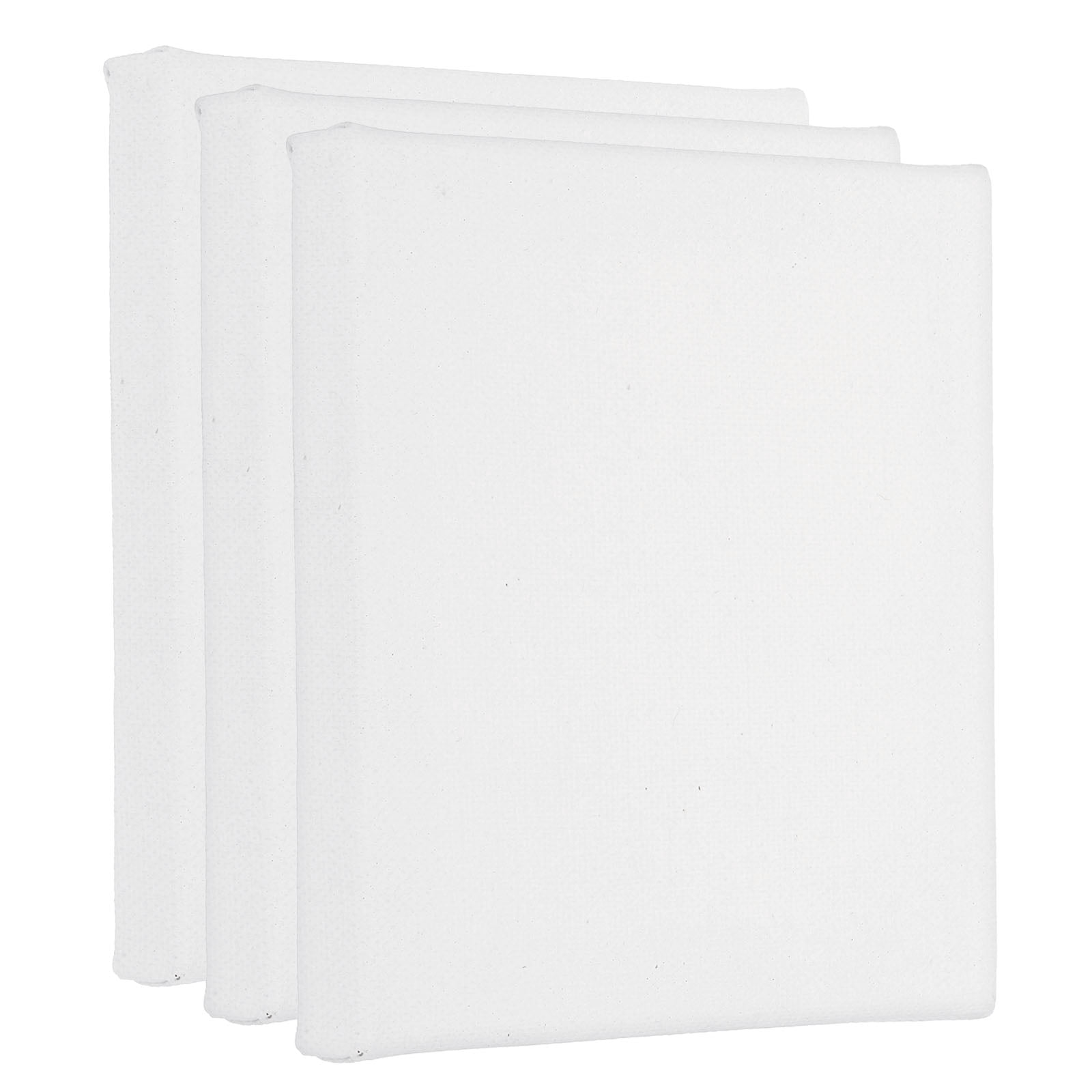 Uxcell Paint Linen Canvases for Painting, 3 Pack 6x6 Inch Square Wood ...