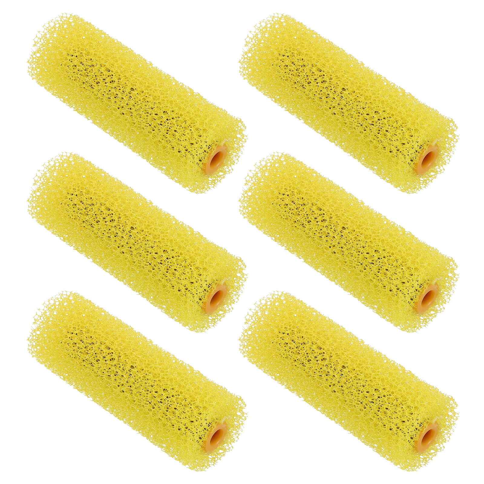 Uxcell Paint Roller Cover 4 Inch Medium Texture Sponge Cover for ...