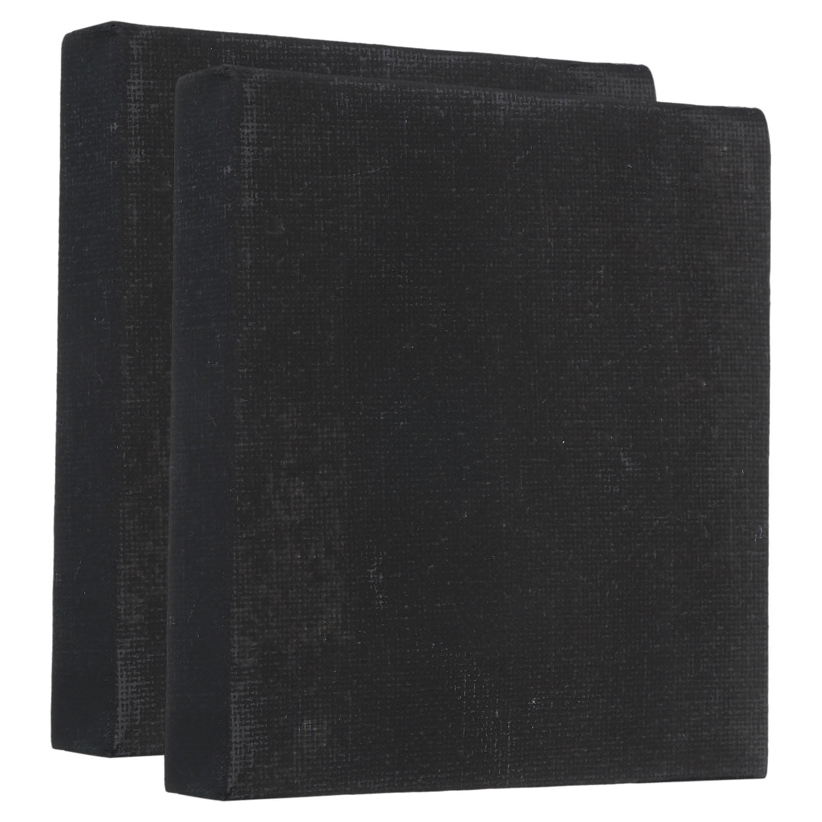 Uxcell Painting Canvas Panels, 2 Pack 4x4 Inch Rectangle Wood Frame ...