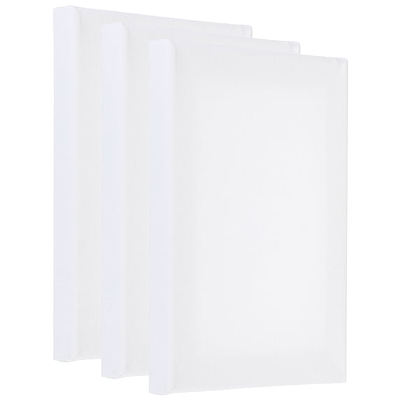 Uxcell Painting Canvas Panels, 3 Pack 5x7 Inch Rectangle Wood Frame ...
