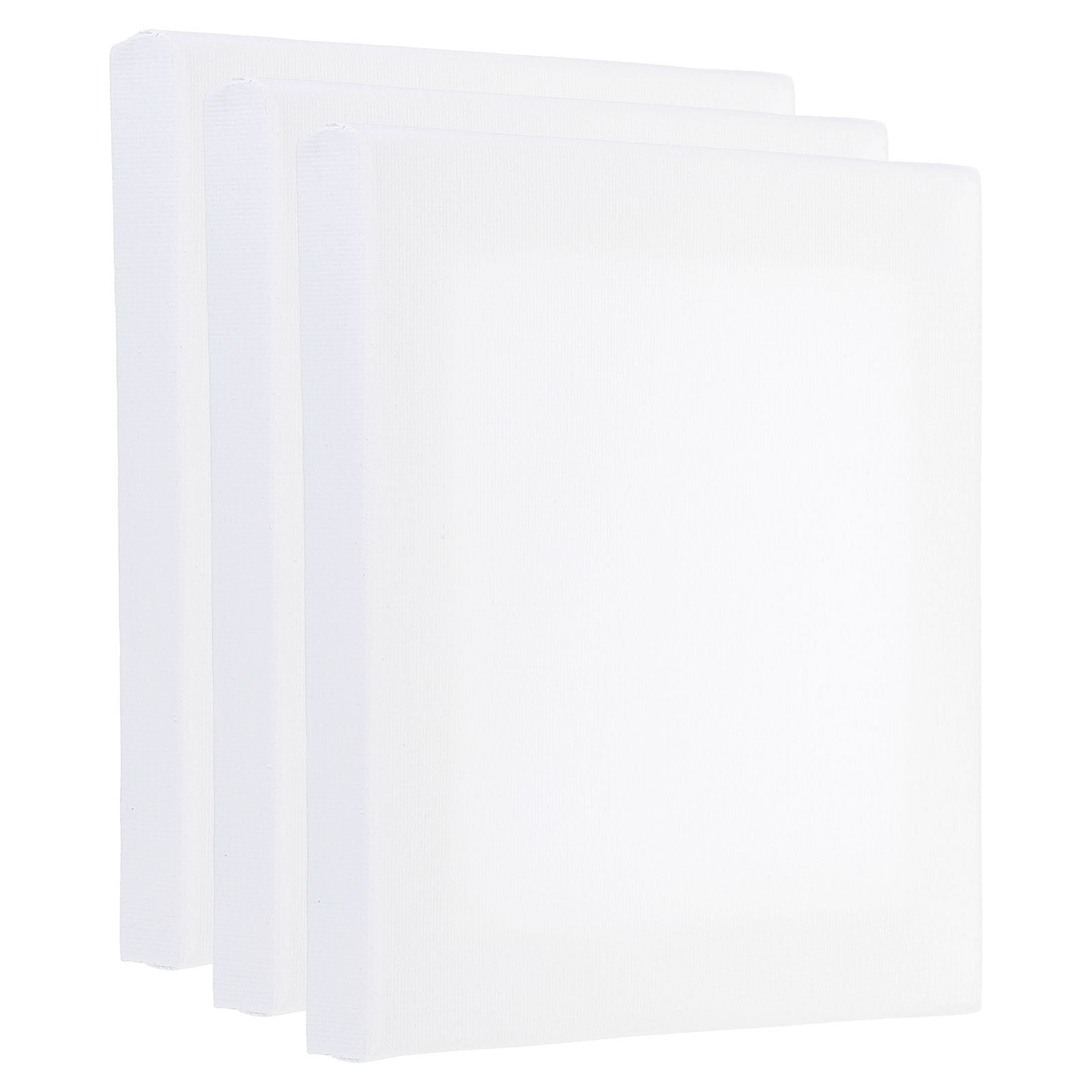Uxcell Painting Canvas Panels, 3 Pack 6x6 Inch Rectangle Wood Frame ...