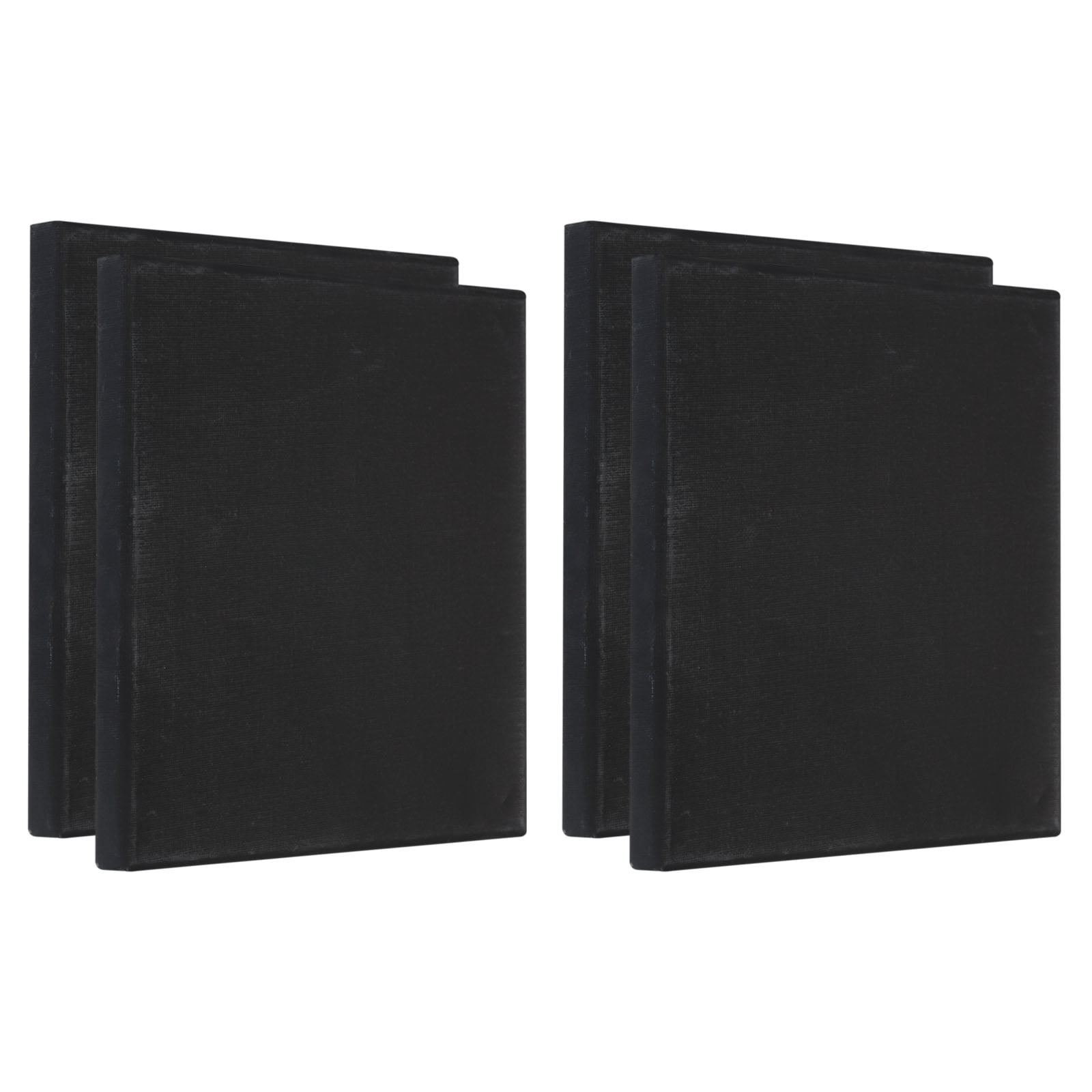 Uxcell Painting Canvas Panels, 4 Pack 8x8 Inch Rectangle Wood Frame ...