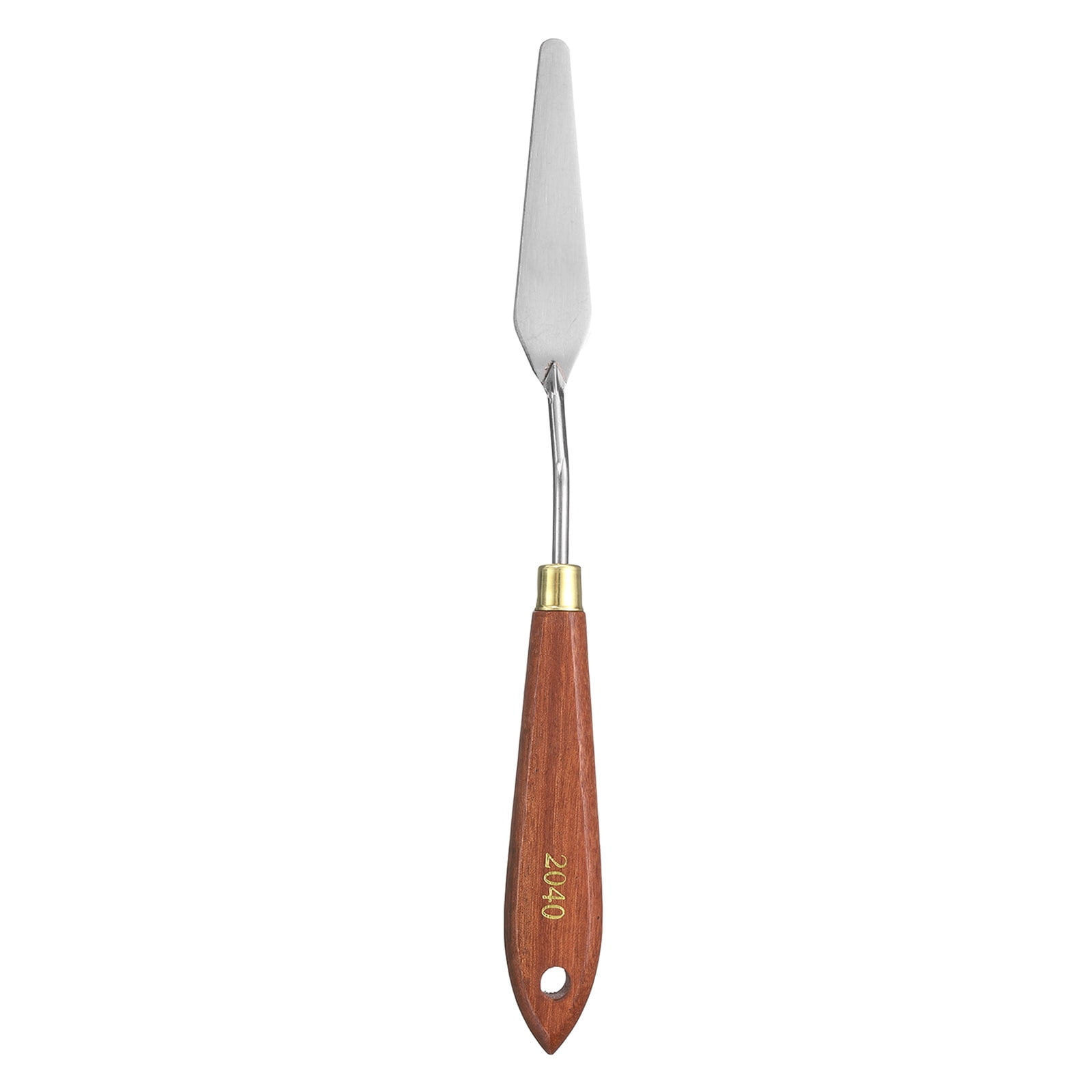 Uxcell Palette Knife Painting Tool 7.48" Stainless Steel Teardrop Blade ...