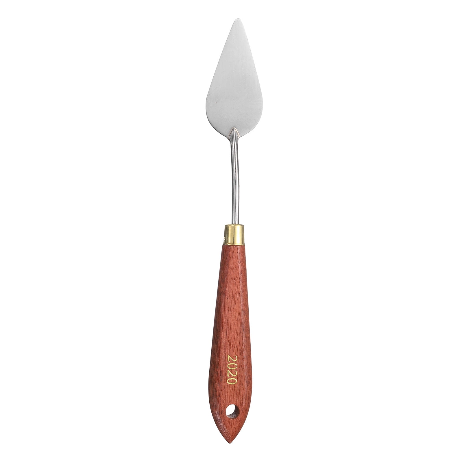 Uxcell Palette Knife Painting Tool 7.48" Stainless Steel Teardrop Blade ...
