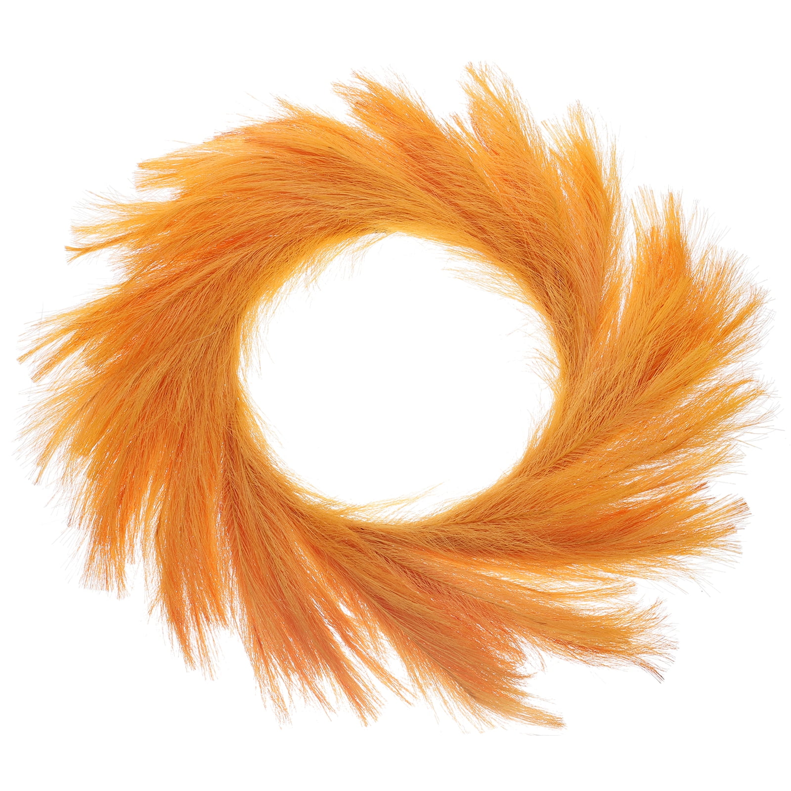 Uxcell Pampas Grass Wreath Gold 26 Inch Faux Artificial Pampas Wreath ...