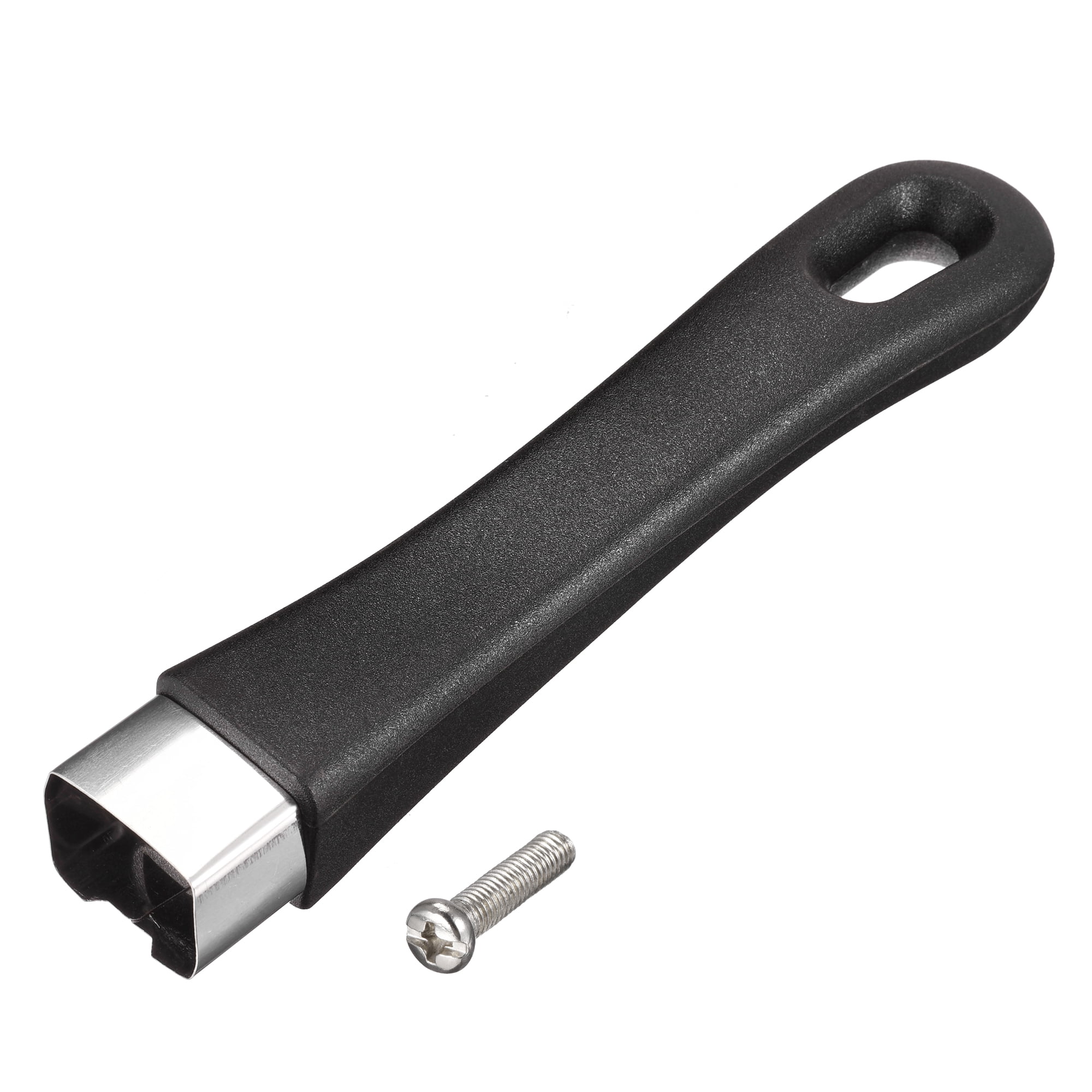 Uxcell Pan Replacement Handle Black 165mm/6.5inch with Screw Nonstick ...