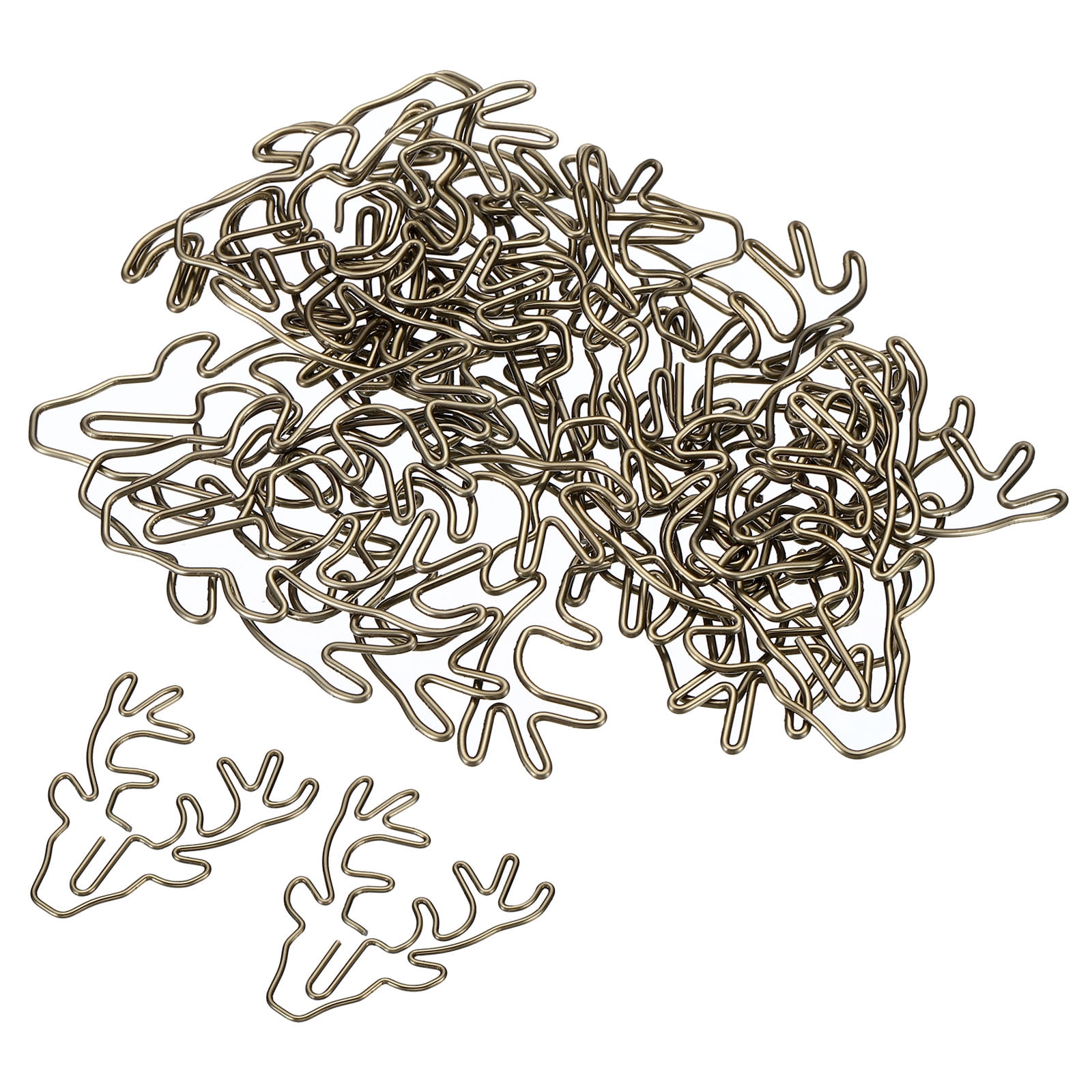 Uxcell Paper Clip Deer Animal Shaped Cute Decorative Fun Clips ...
