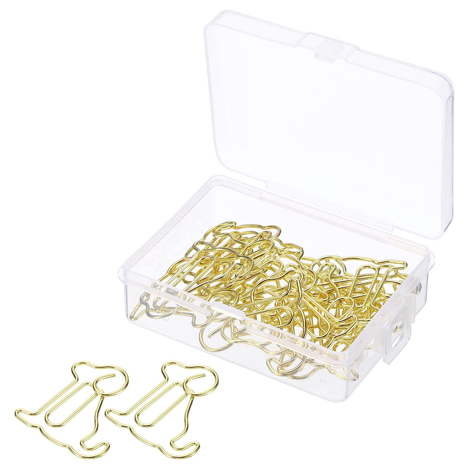 Uxcell Paper Clip Dog Animal-Shaped Cute Decorative Fun Clips Bookmarks ...