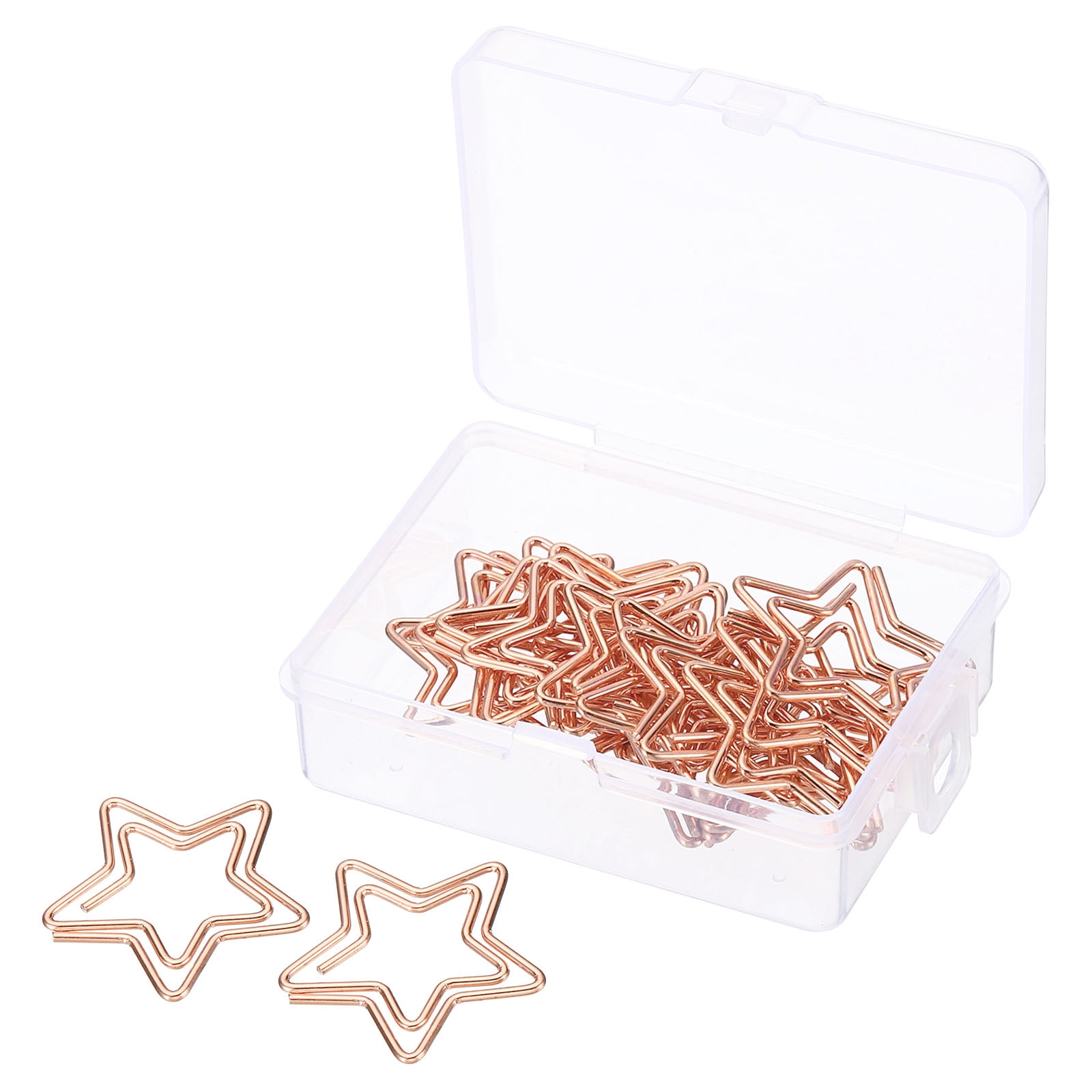 Uxcell Paper Clip Pentagram-Shaped Cute Decorative Fun Clips Bookmarks ...
