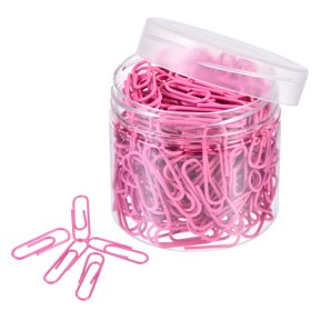 Uxcell Paper Clips 2 Inch Vinyl Coated with Box for Office Home Blue ...