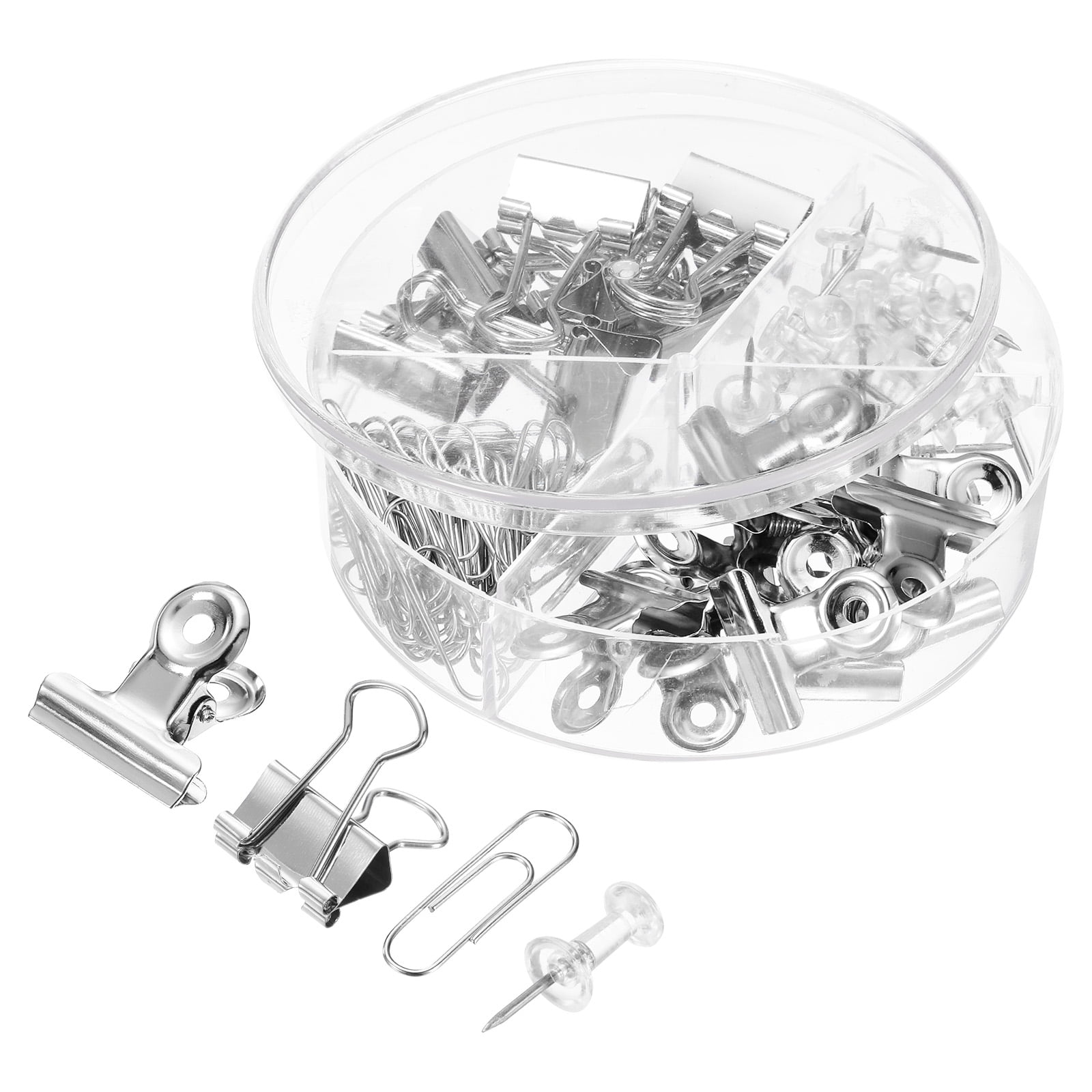 Uxcell Paper Clips Binder Clips Set, Office Clips with Ticket Folders ...